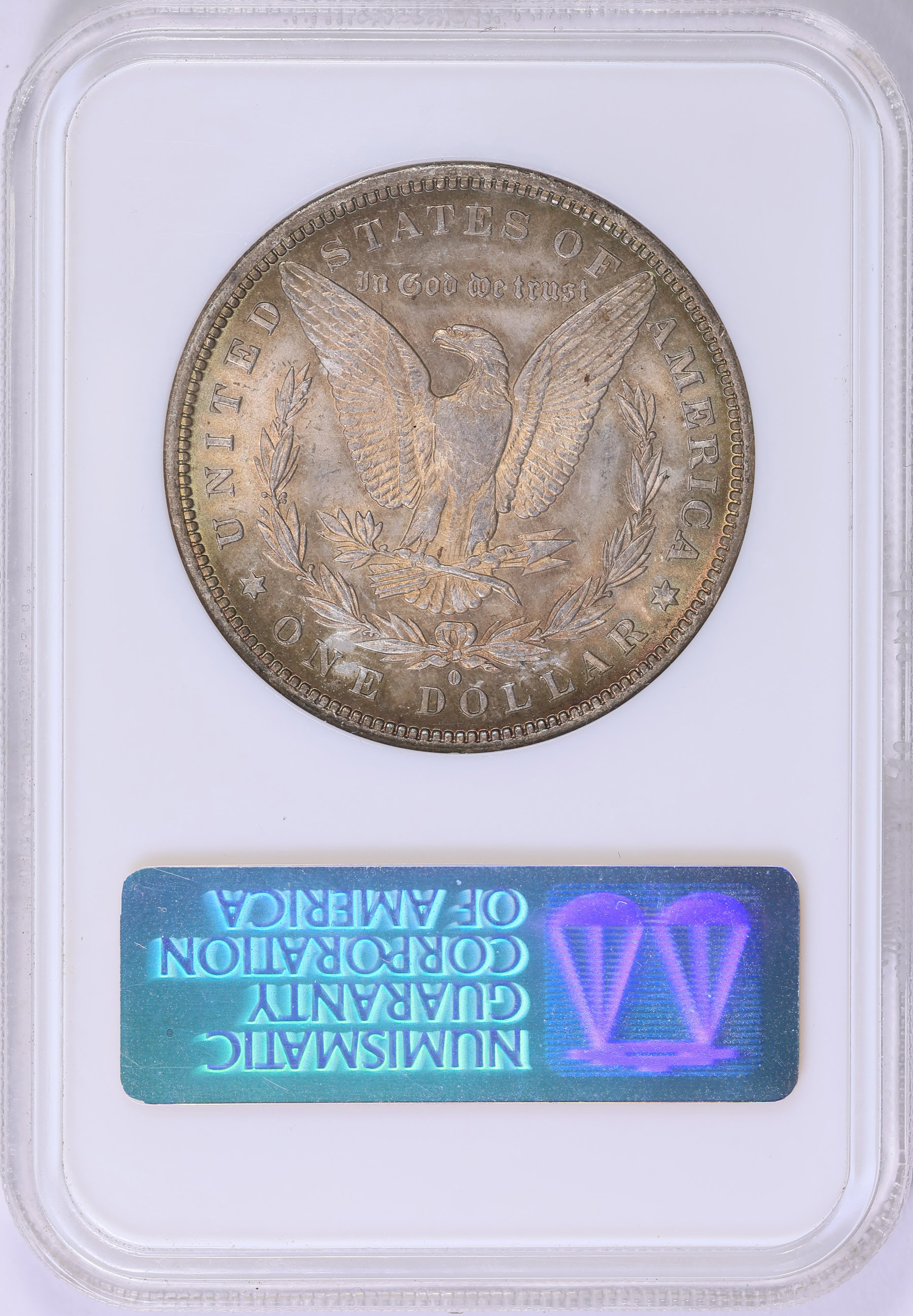 1883-O Morgan Silver Dollar NGC MS-63 (CAC Green) OH (Toned) (Item 1900803) | GreatCollections ...