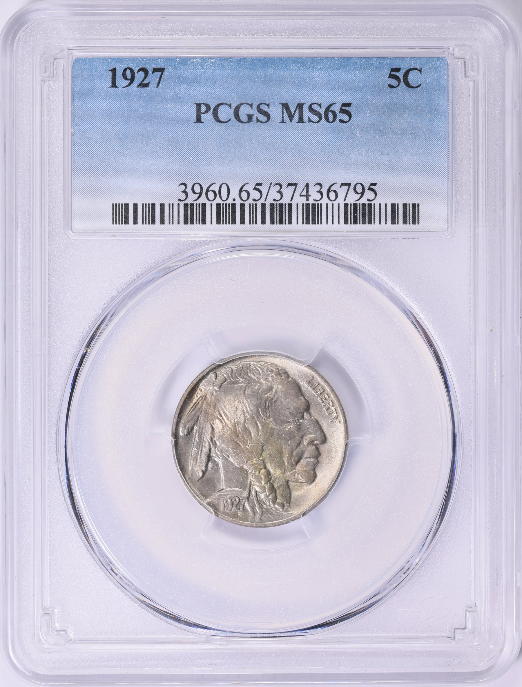 1927 Buffalo Nickel PCGS MS-65 (Item 1902042) | GreatCollections Coin ...