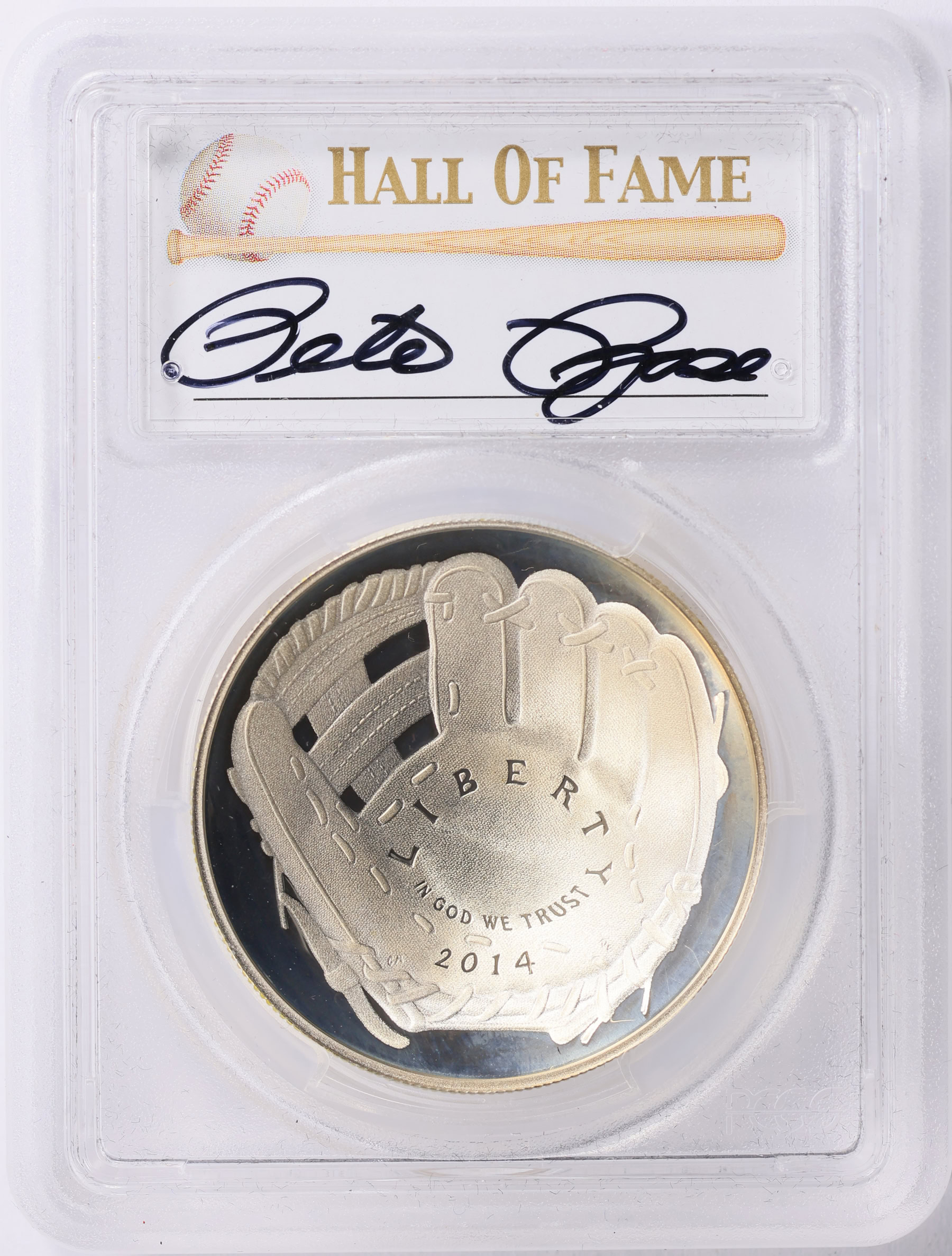 2014-P Baseball Hall of Fame Silver Dollar PCGS Proof-70 DCAM (Pete ...