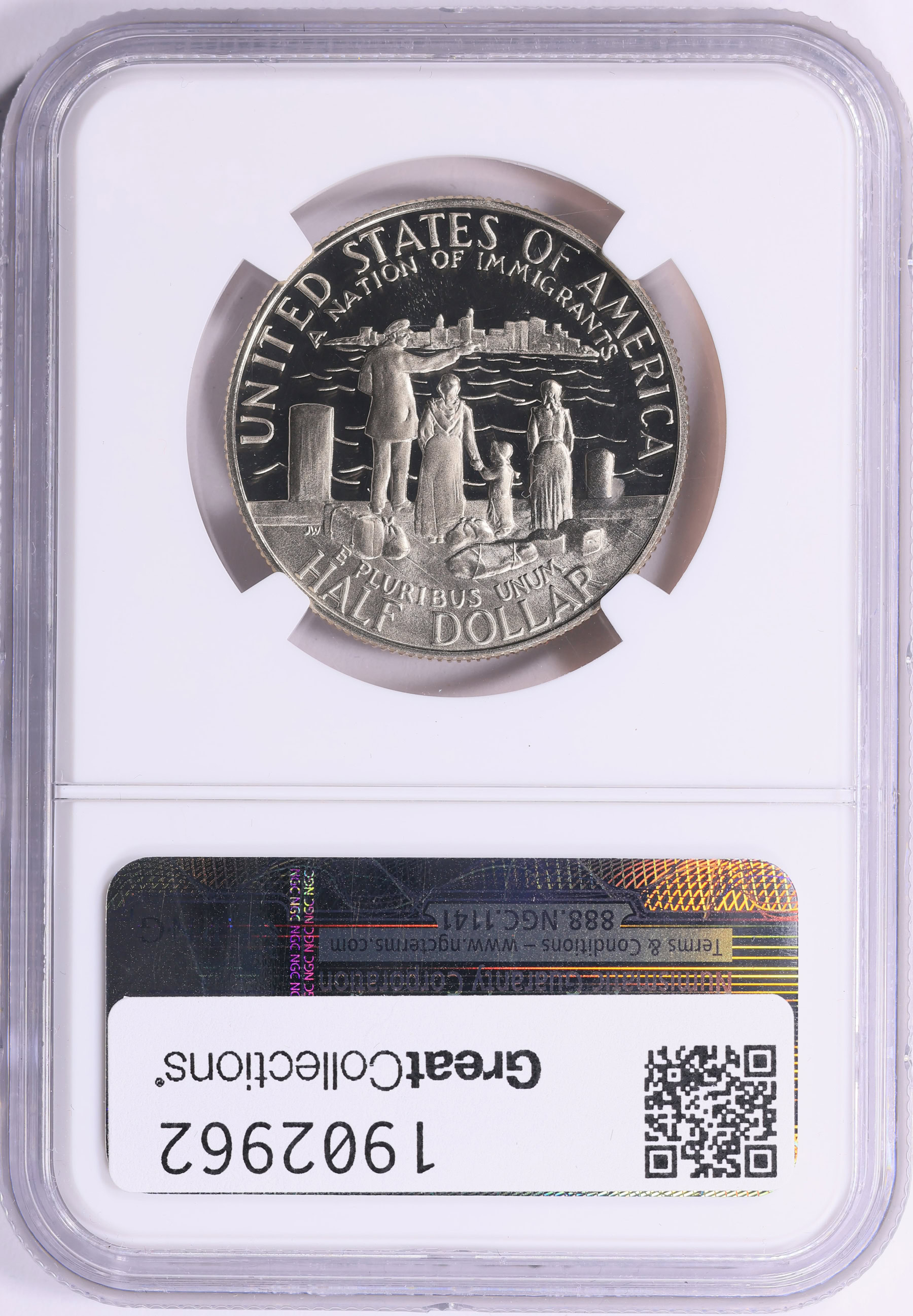 1986-S Statue of Liberty Centennial Clad Half Dollar NGC Proof-70 UC ...