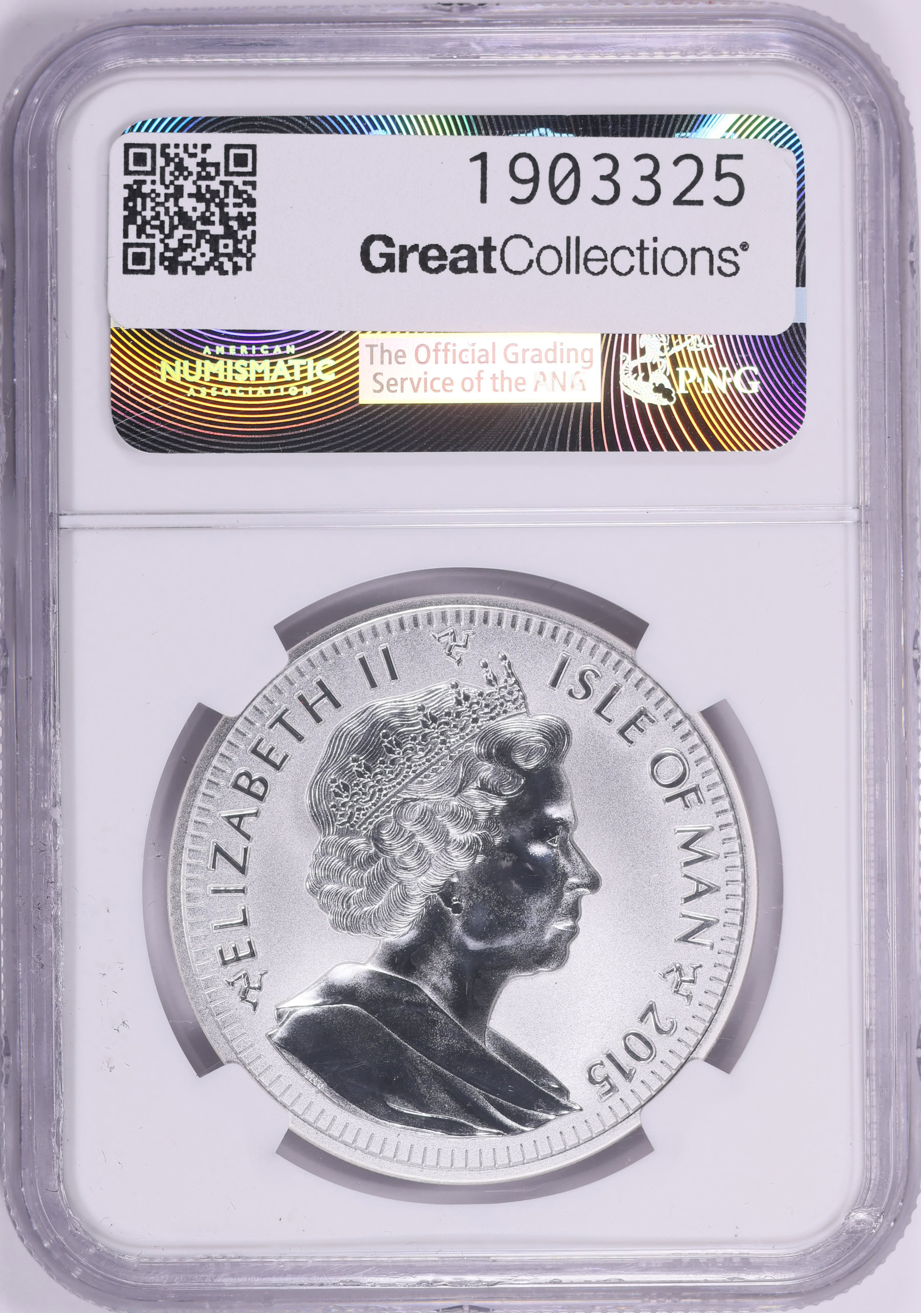 Isle of Man 2015 Silver Angel Incuse Design NGC Proof-70 | NGC Cert ...