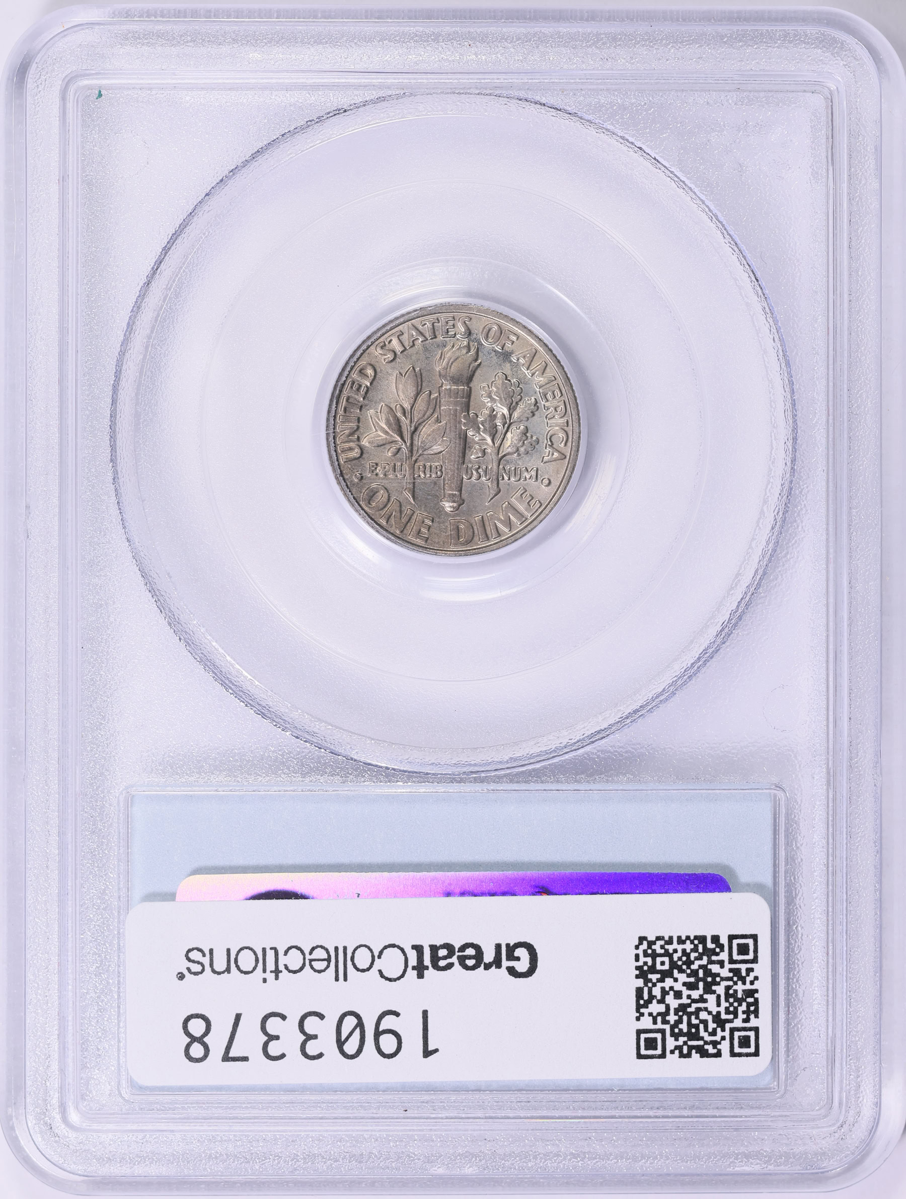 1982-P Roosevelt Dime PCGS MS-67 FB (Item 1903378) | GreatCollections ...