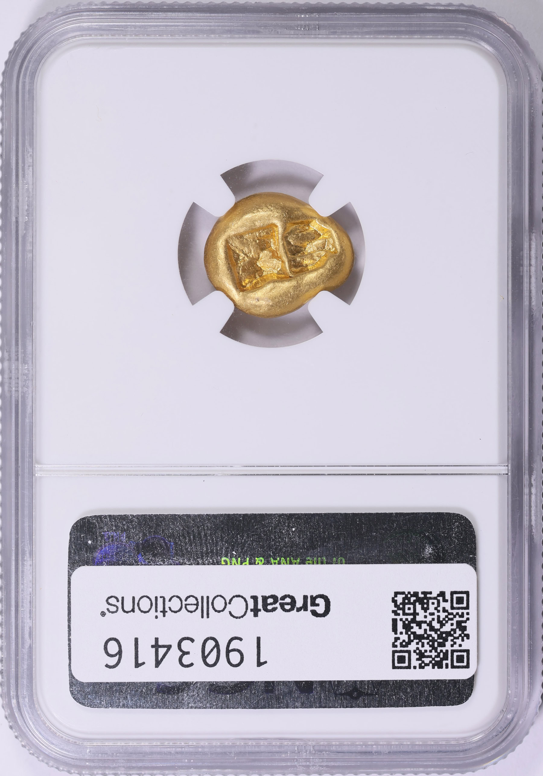 Ancient Lydia, Croesus (561-546 B.C.) c.561-550 B.C. Gold Heavy Series ...