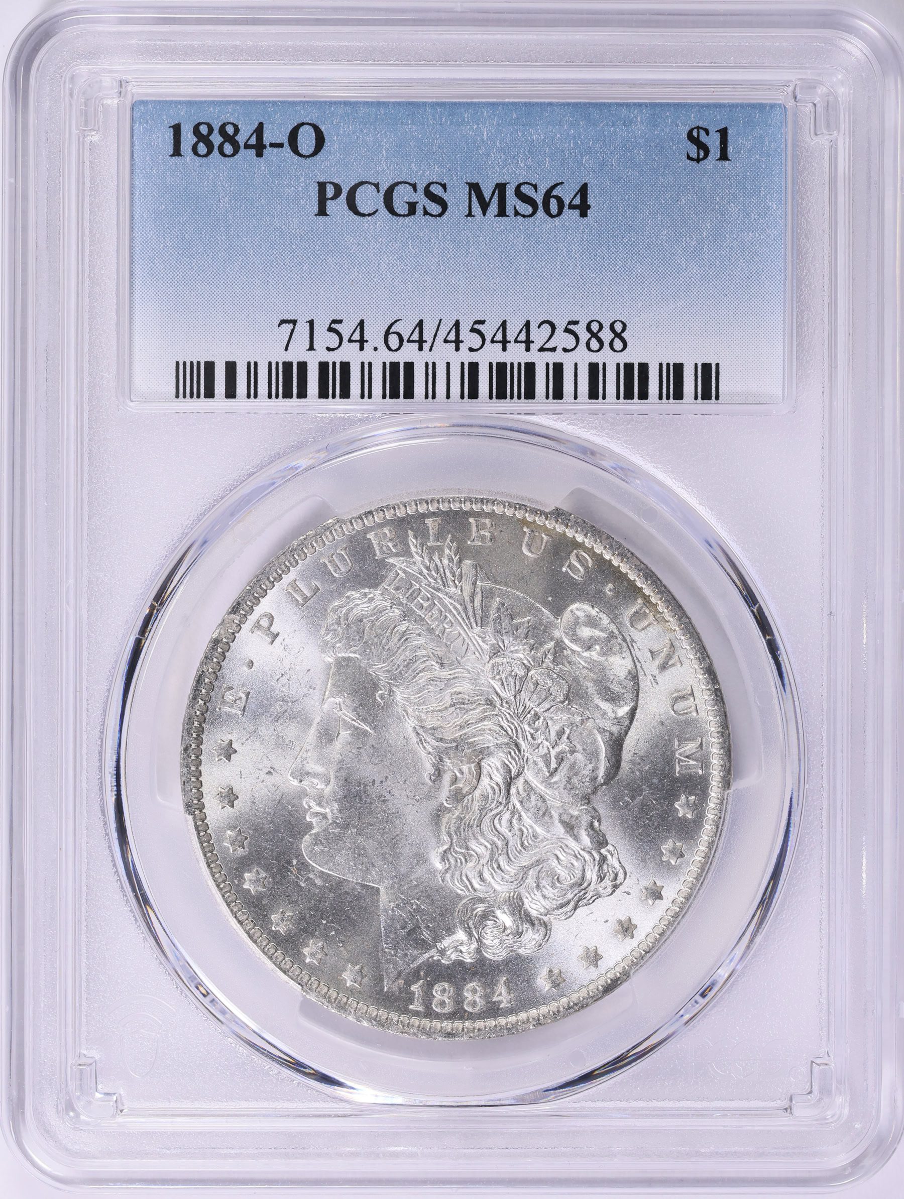 1884-O Morgan Silver Dollar PCGS MS-64 (Item 1904122 ...