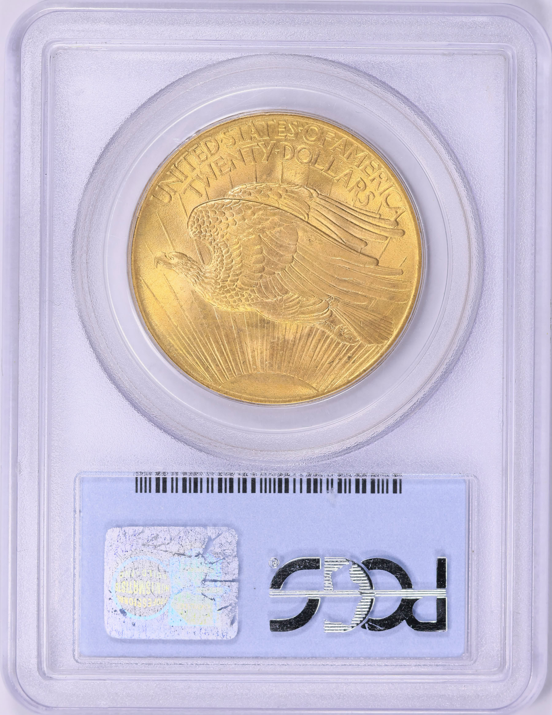 1908 Saint-Gaudens Gold Double Eagle No Motto Wells Fargo Nevada Gold ...