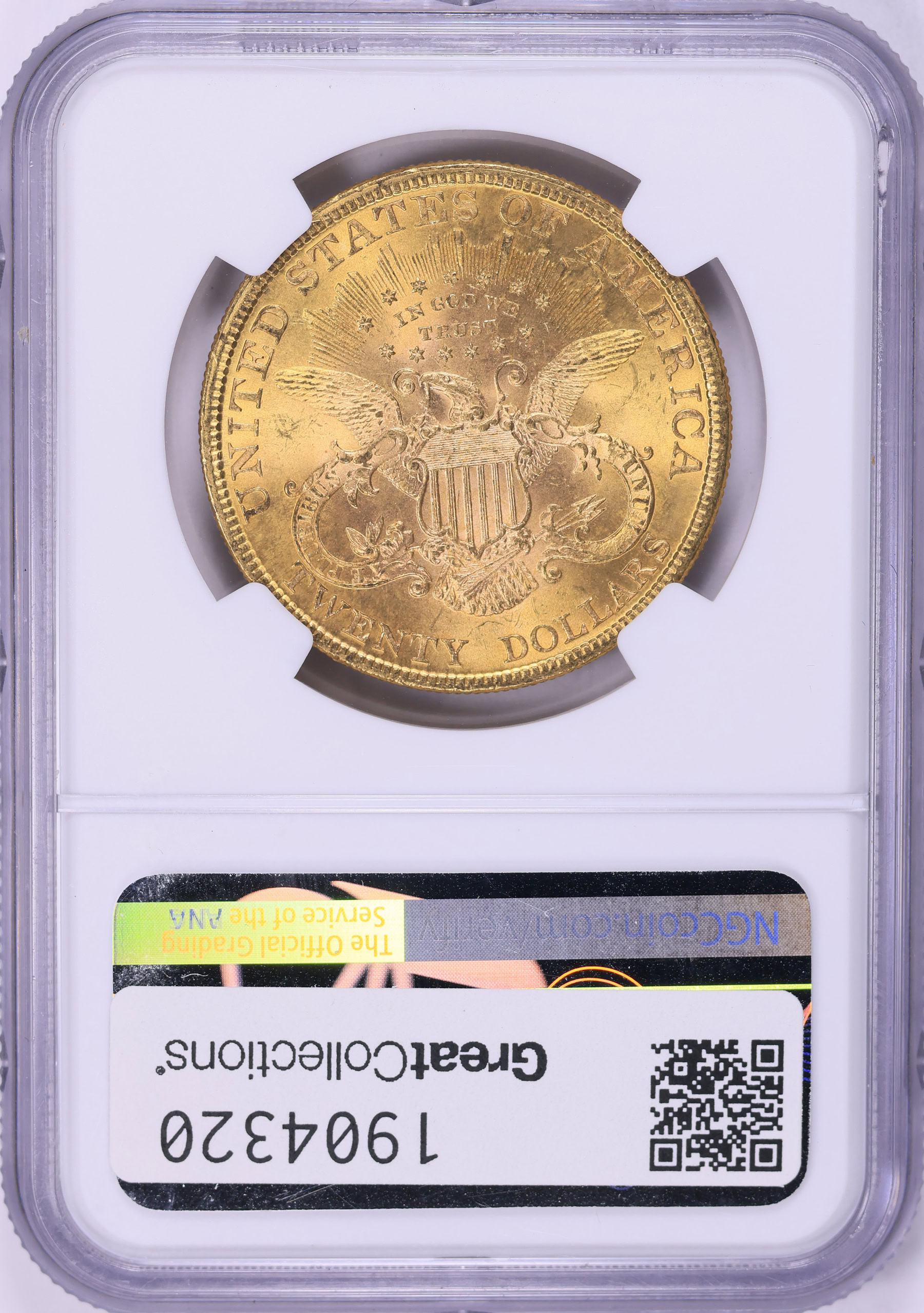 1895 Liberty Gold Double Eagle NGC MS-63 (Item 1904320 ...