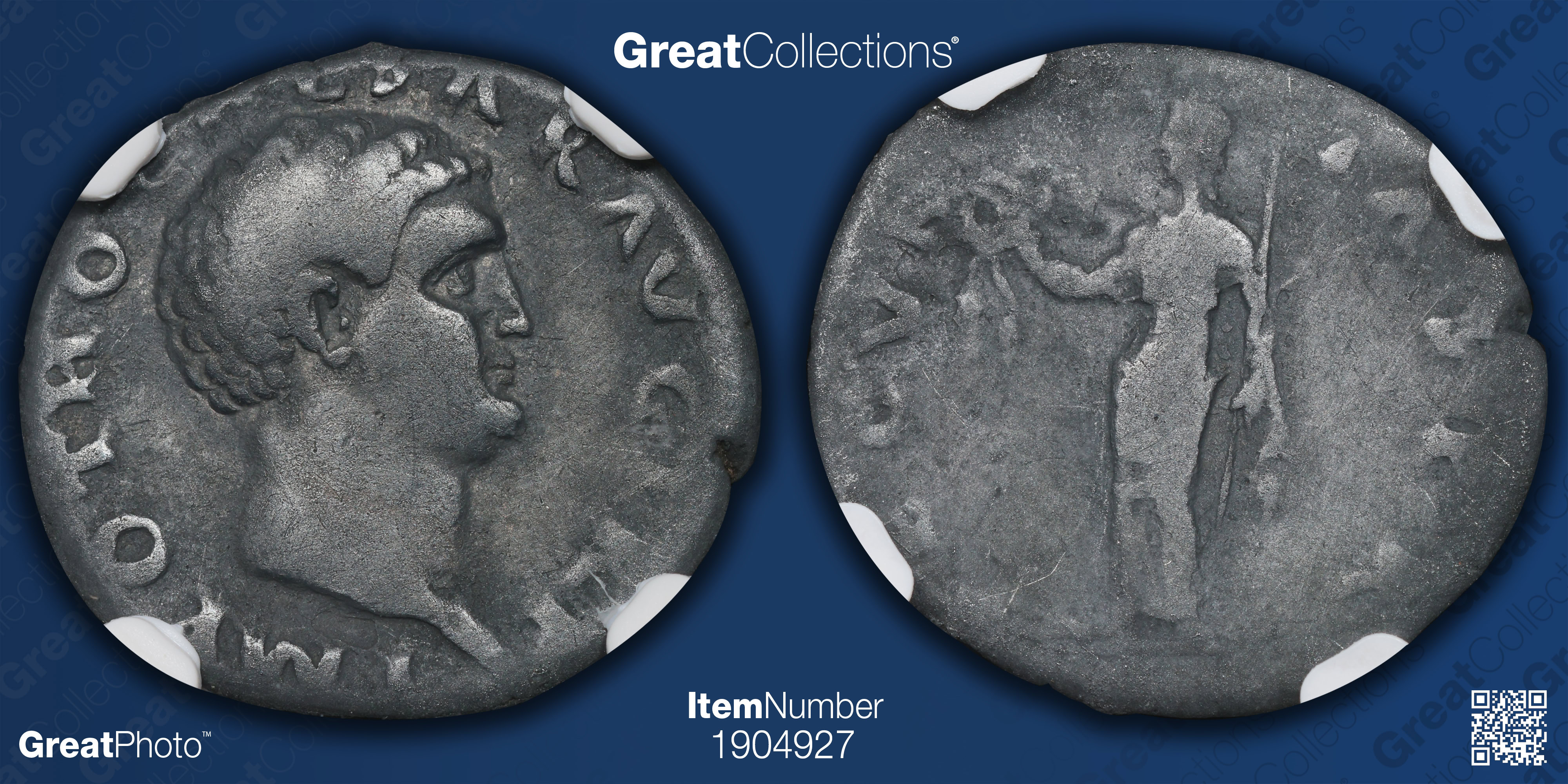 Ancient Roman Empire, Otho (A.D. 69) AR Denarius (2.94gms) Rome Mint ...