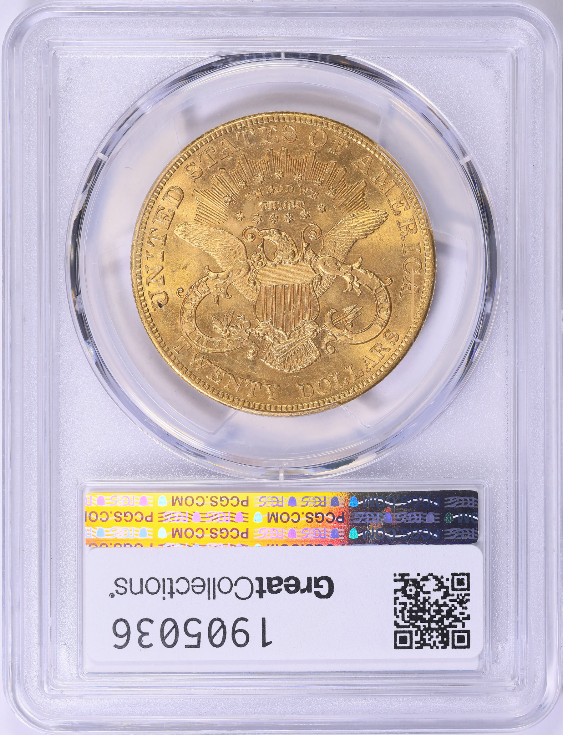 1904 Liberty Gold Double Eagle PCGS MS-65 (CAC Green) (Item 1905036 ...