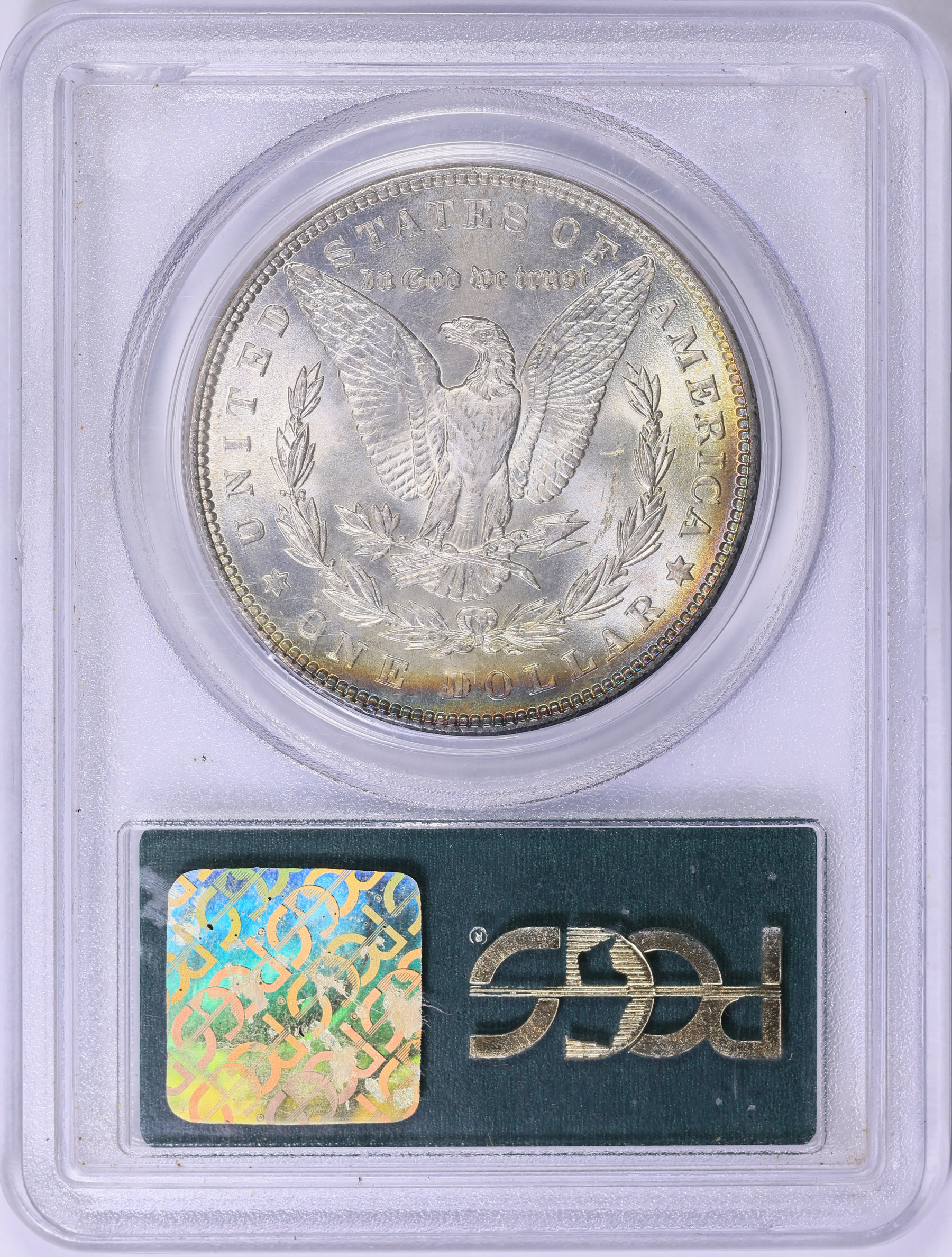 1886 Morgan Silver Dollar PCGS MS-63 (CAC Green) OGH (Toned) (Item 1905188) | GreatCollections ...