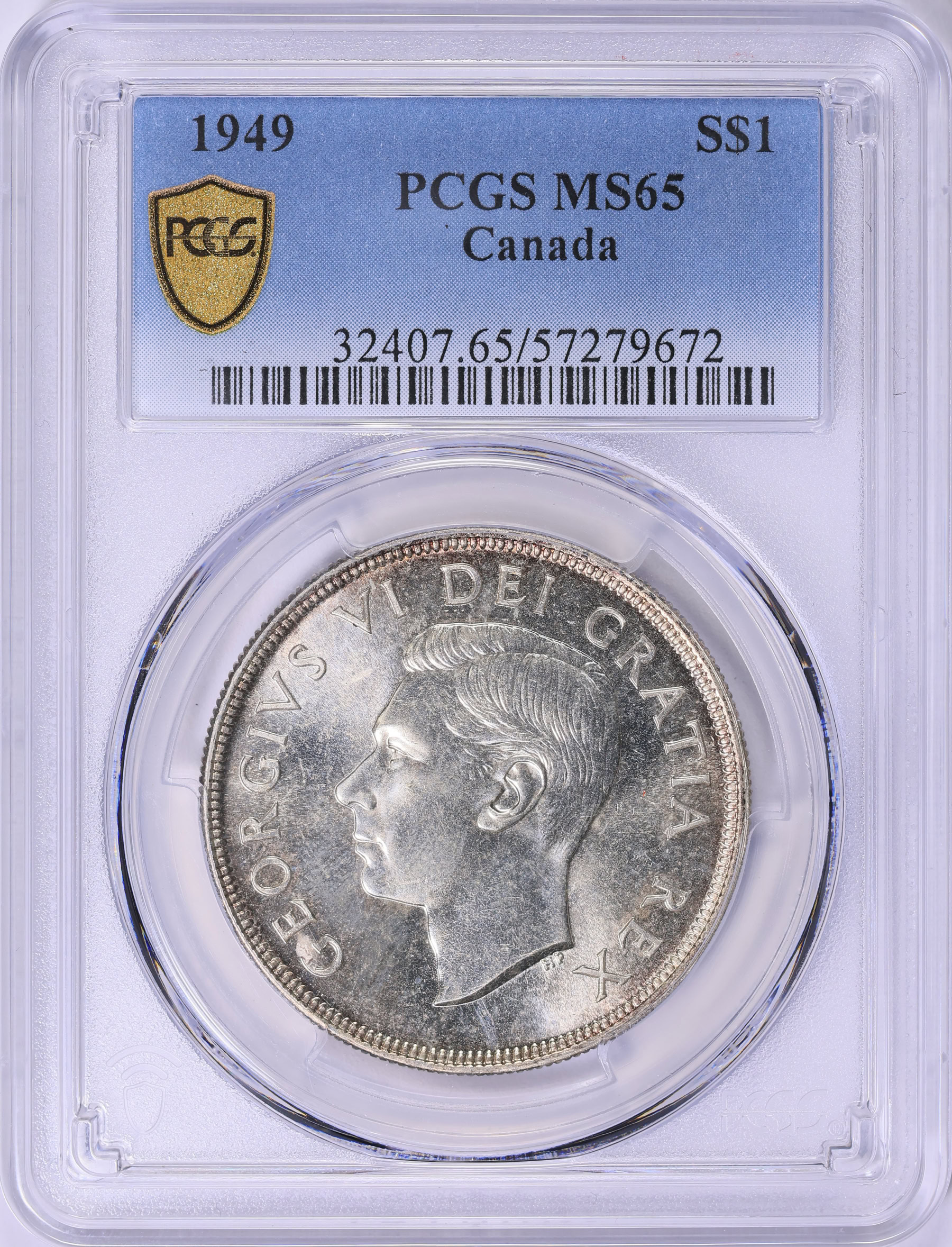 Canada 1949 Silver Dollar Newfoundland KM-47 PCGS MS-65 (Item 1905238 ...