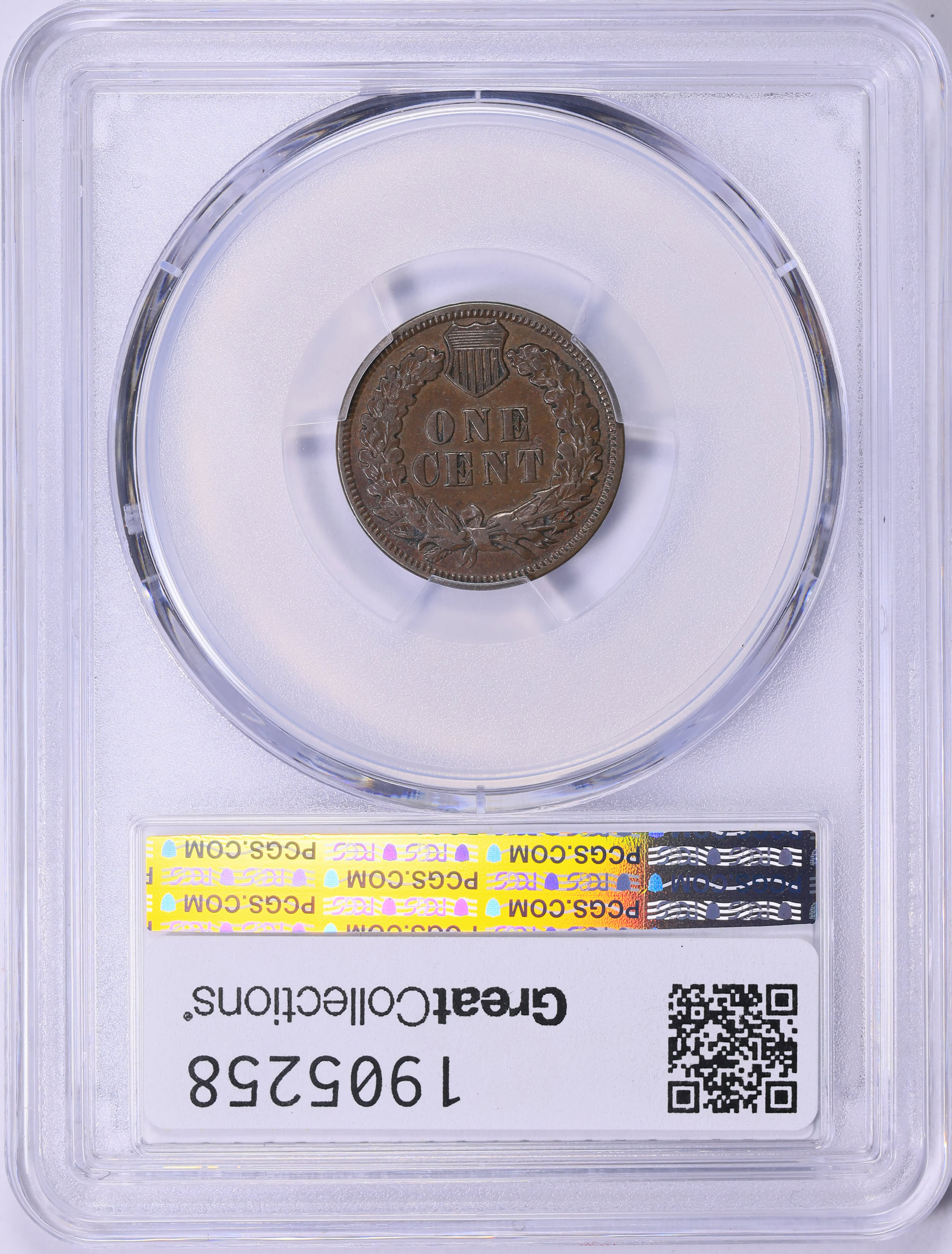 1879 Indian Cent PCGS XF-40 BN (Item 1905258) | GreatCollections Coin ...