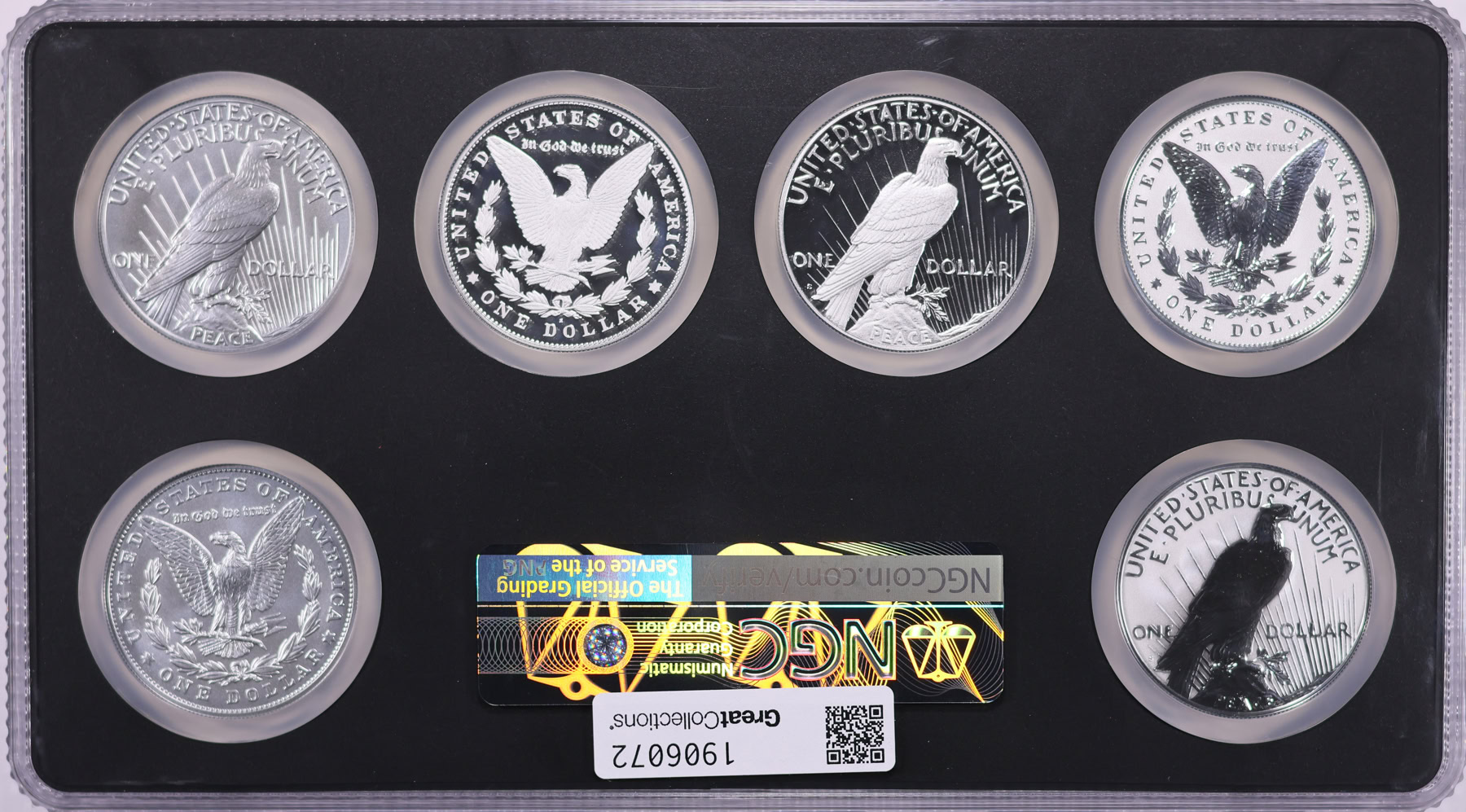 2023 and 2023-S Morgan and Peace Silver Dollars NGC MS-70/Proof-70 ...