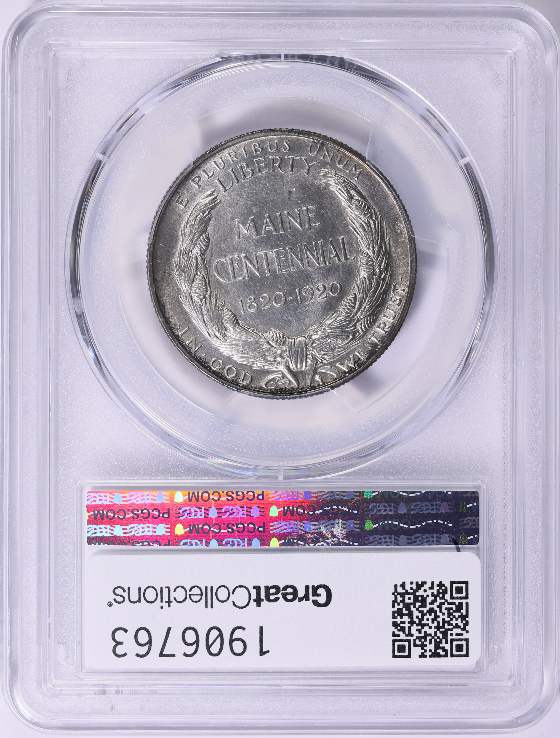 1920 Maine Centennial Half Dollar PCGS Genuine Unc Details (Item ...
