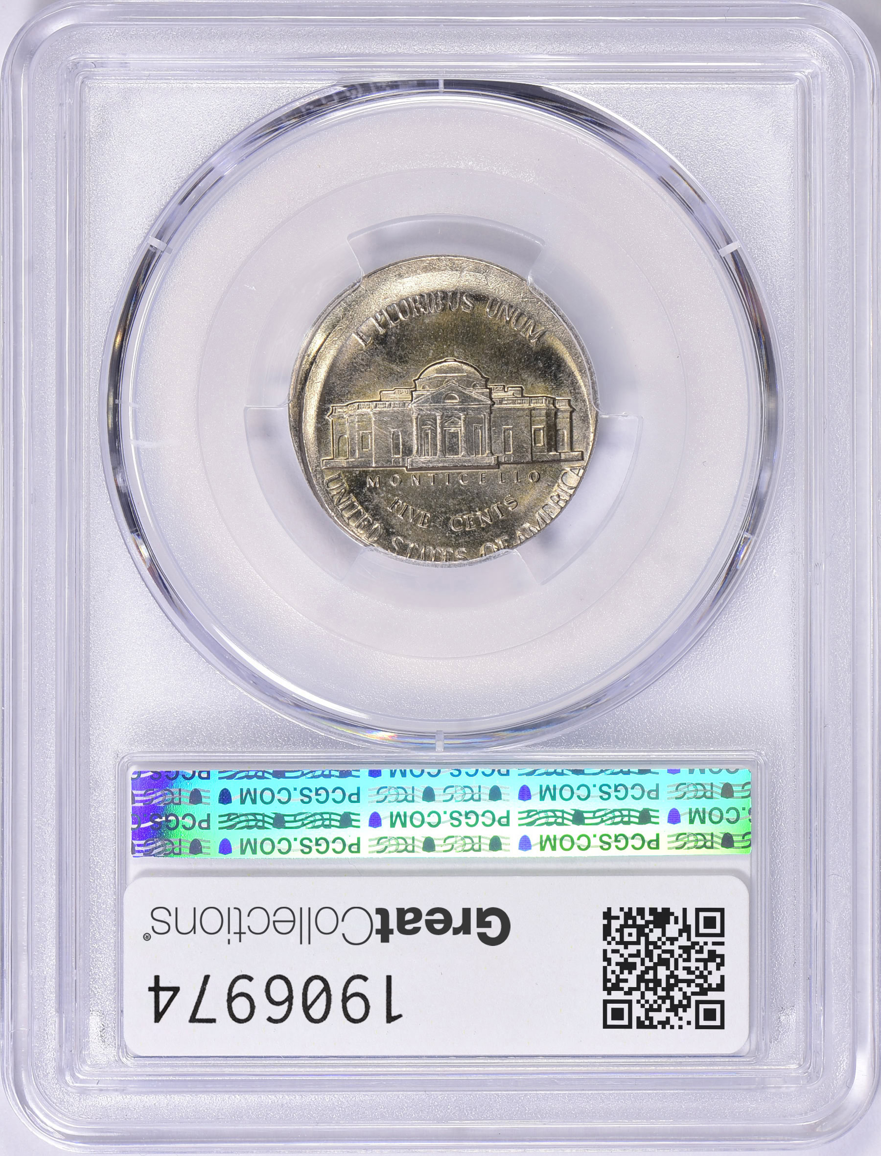Mint Error 1980-P Jefferson Nickel Struck 10% Off-Center PCGS MS-64 ...