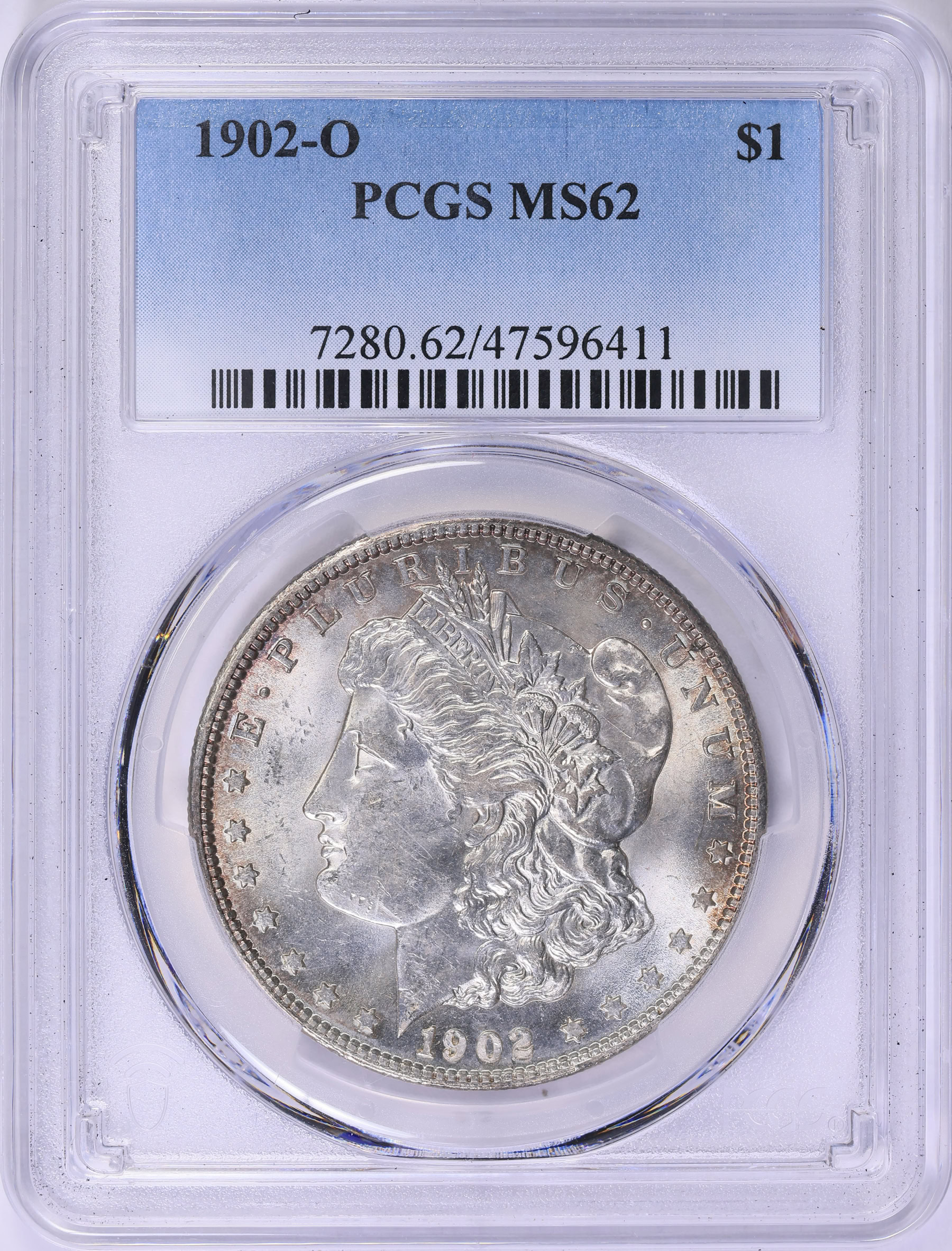 1902-O Morgan Silver Dollar PCGS MS-62 (Item 1907041) | GreatCollections Coin Auctions