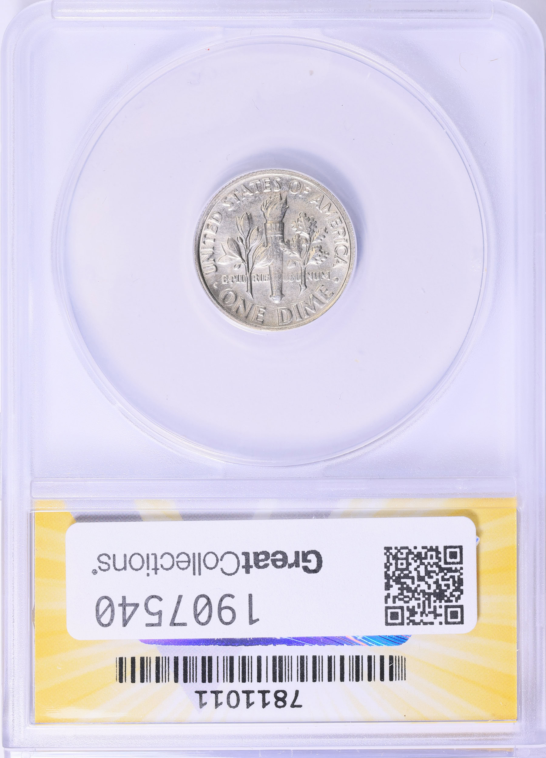 Mint Error 1979 Roosevelt Dime Missing Obverse Clad Layer Weight 1.94 ...