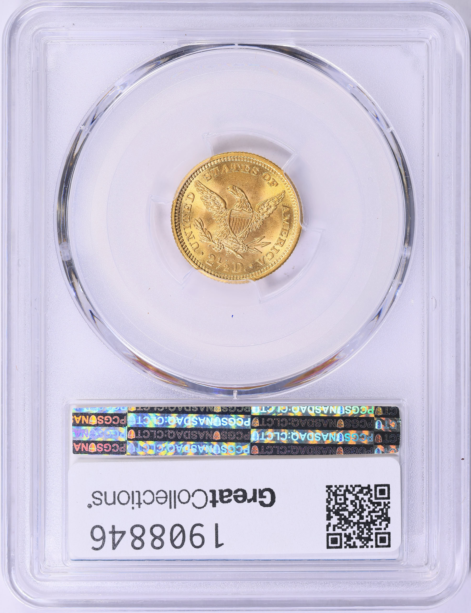 1900 Liberty Gold Quarter Eagle PCGS MS-65 (Item 1908846 ...