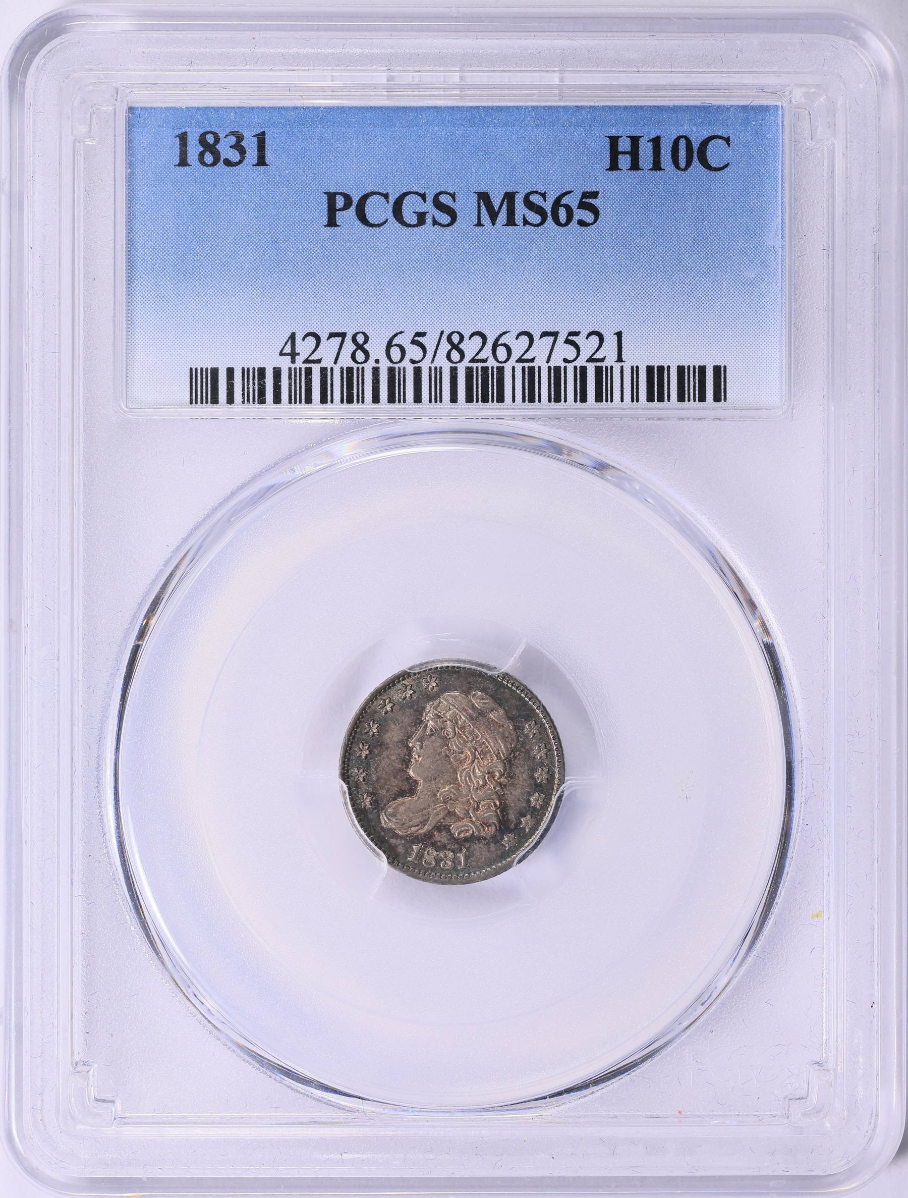 1831 Capped Bust Half Dime PCGS MS-65 (Toned) (Item 1909547 ...