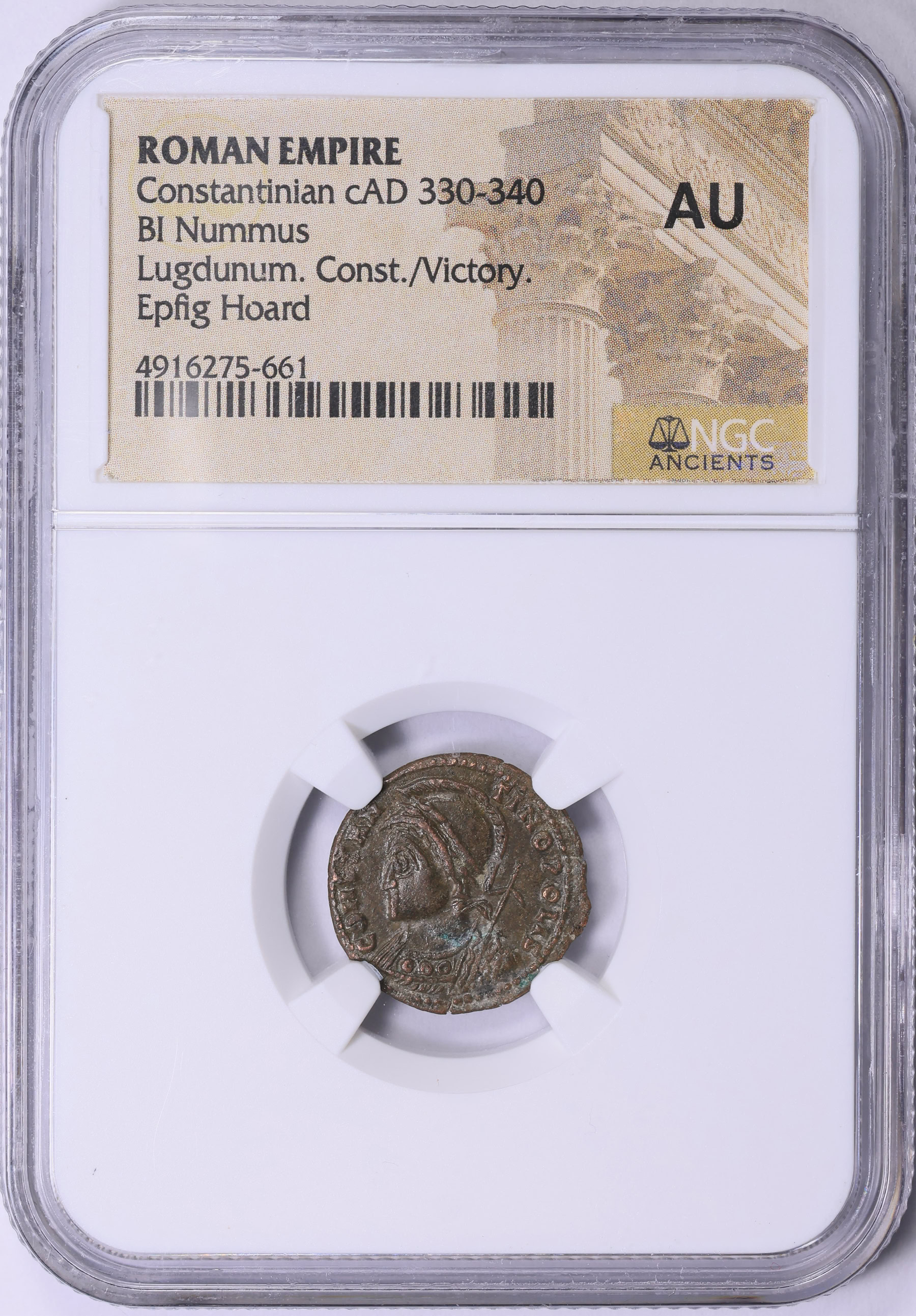 Ancient Roman Empire, Constantinian (A.D. 330-340) A.D. 330 BI Nummus ...