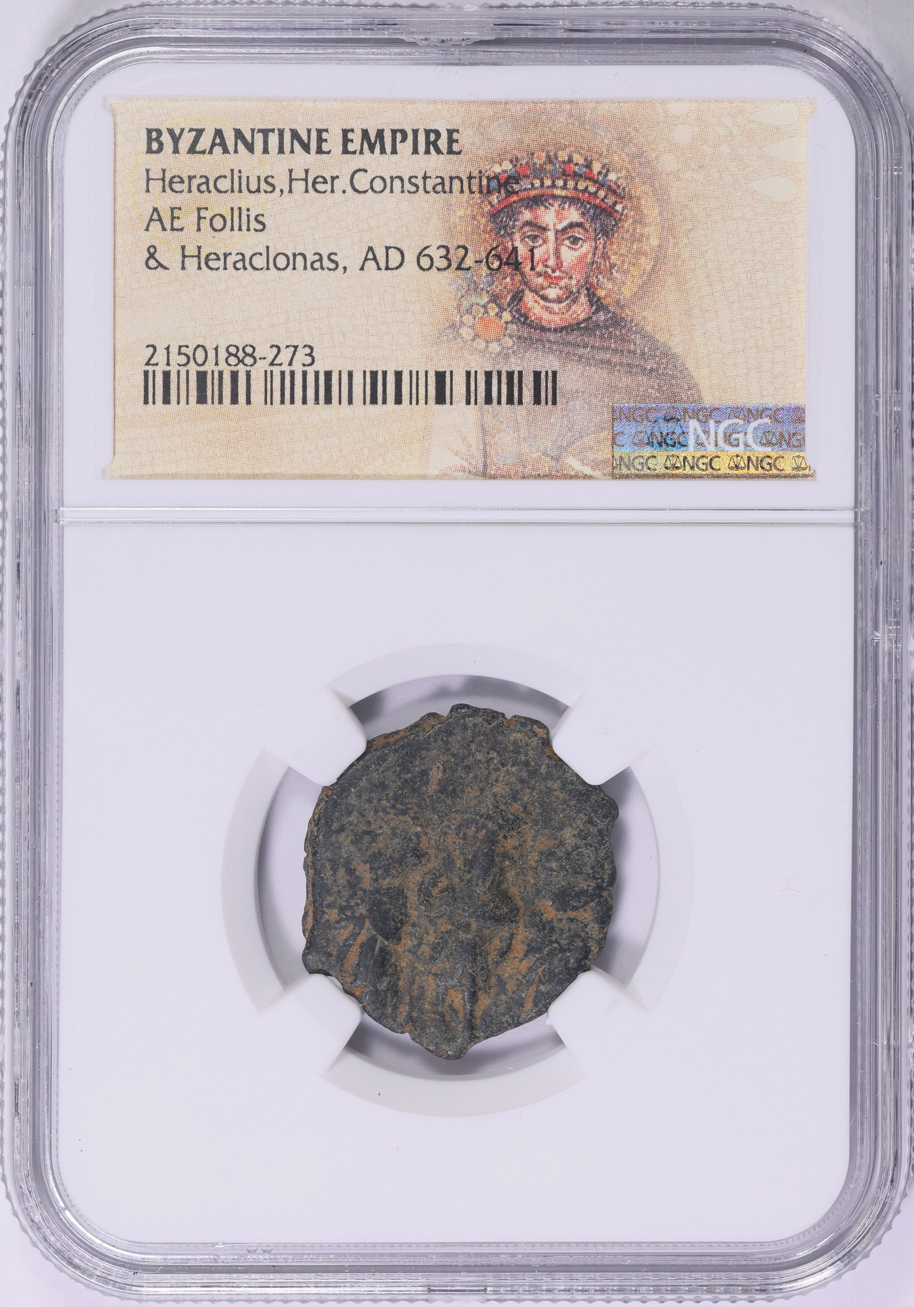 Ancient Byzantine Empire, Heraclius, Heraclius Constantine & Heraclonas ...