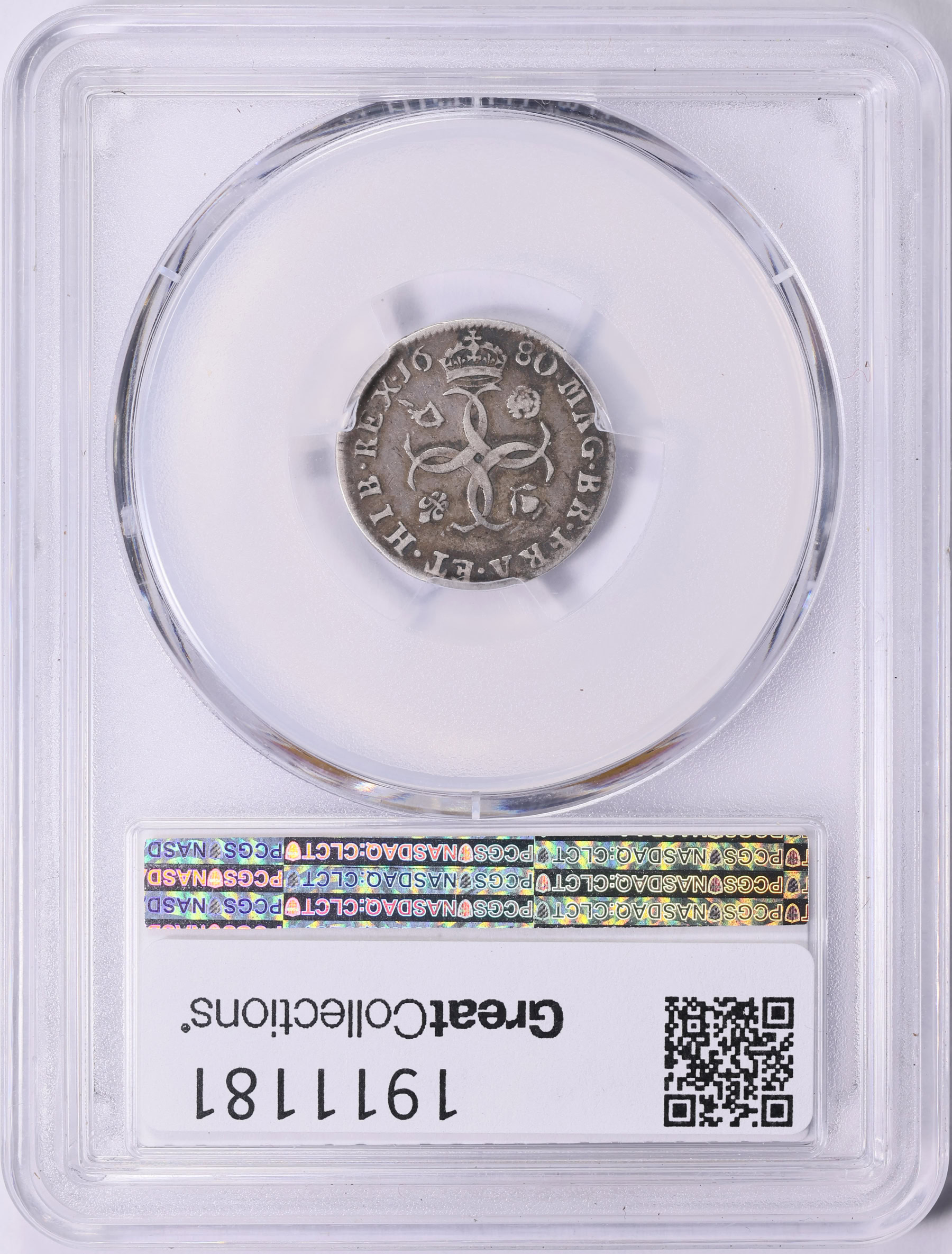 Great Britain 1680 Silver 4 Pence (Groat) KM-434 PCGS VF-35 (Item ...