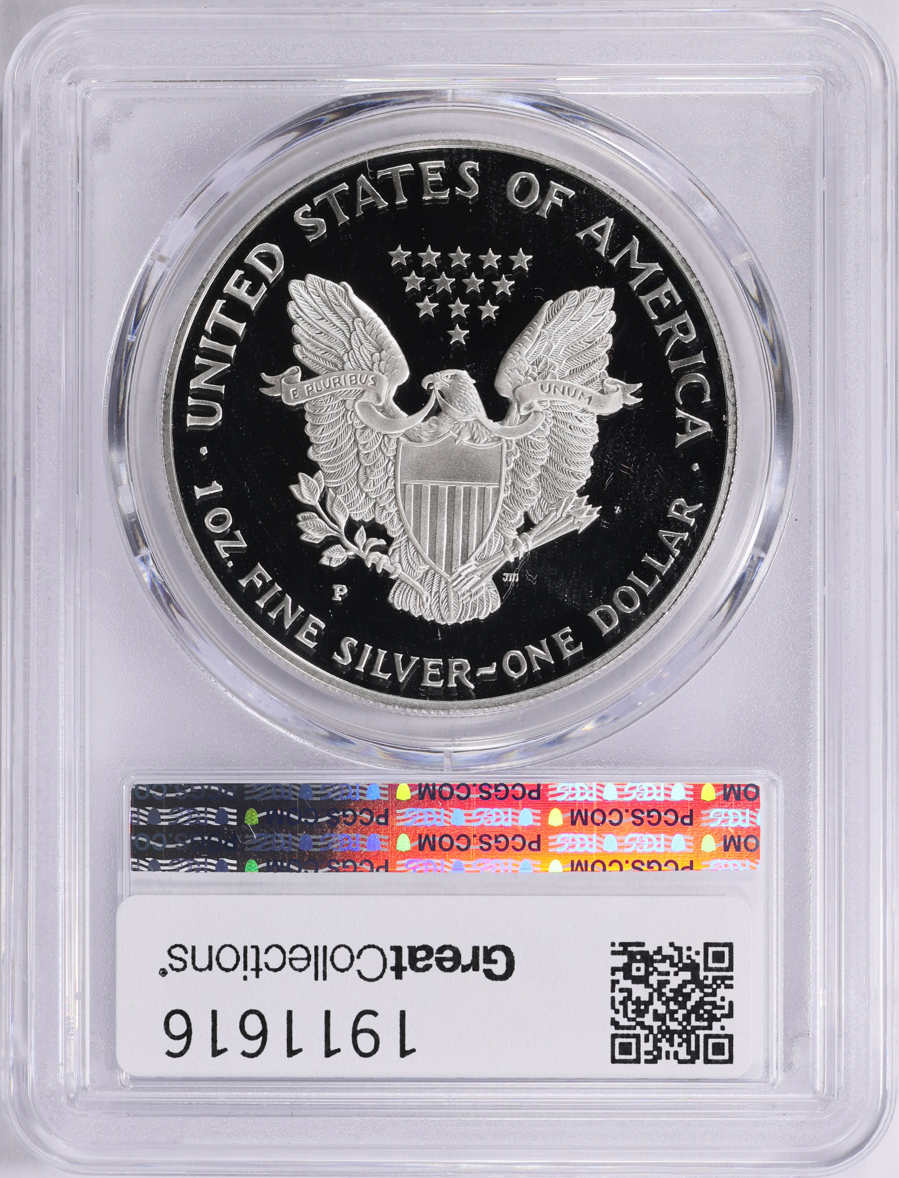 1995-P $1 Silver Eagle PCGS Proof-70 DCAM (Item 1911616 ...