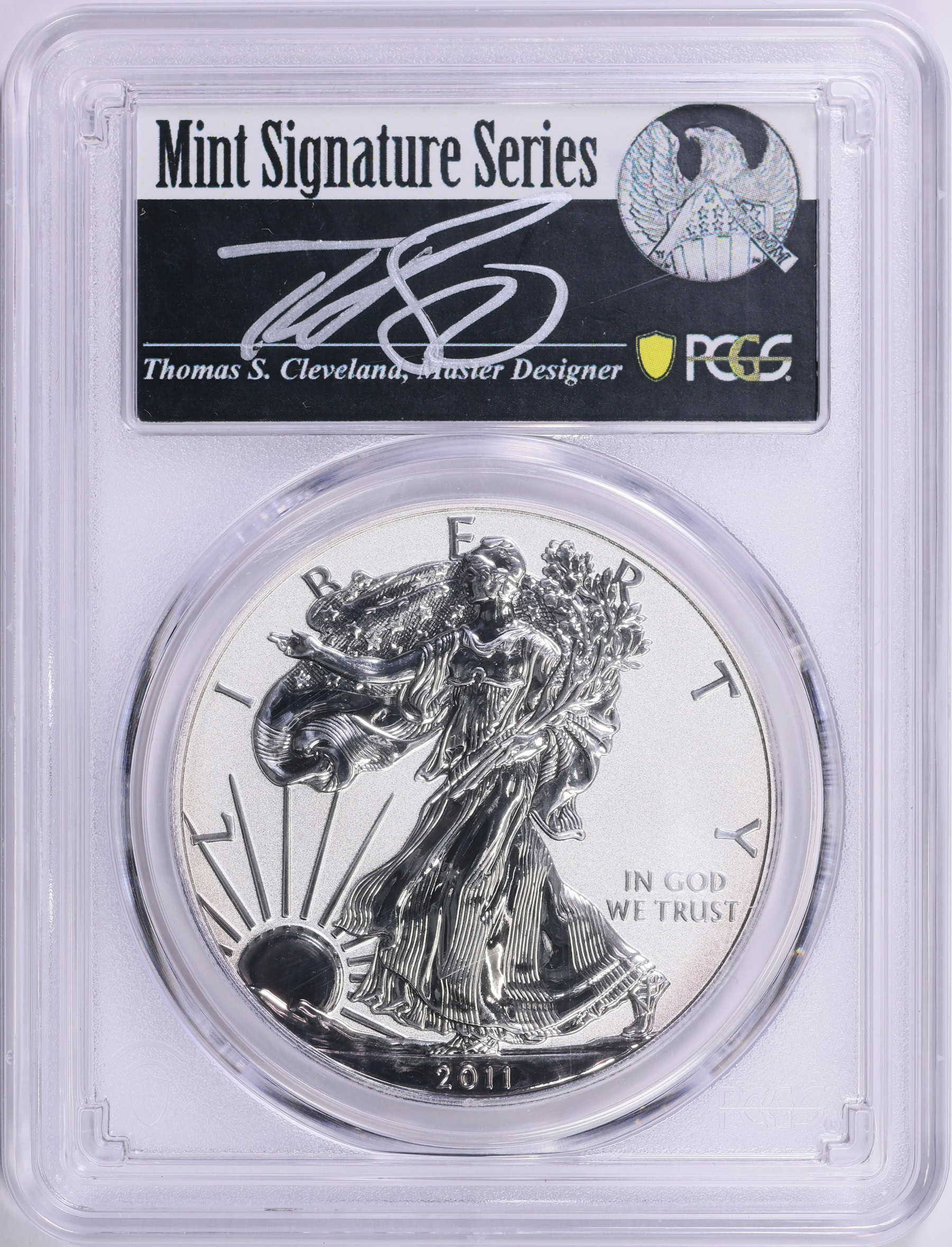 2011-P $1 Silver Eagle Reverse Proof (From the 25th Anniversary Set ...