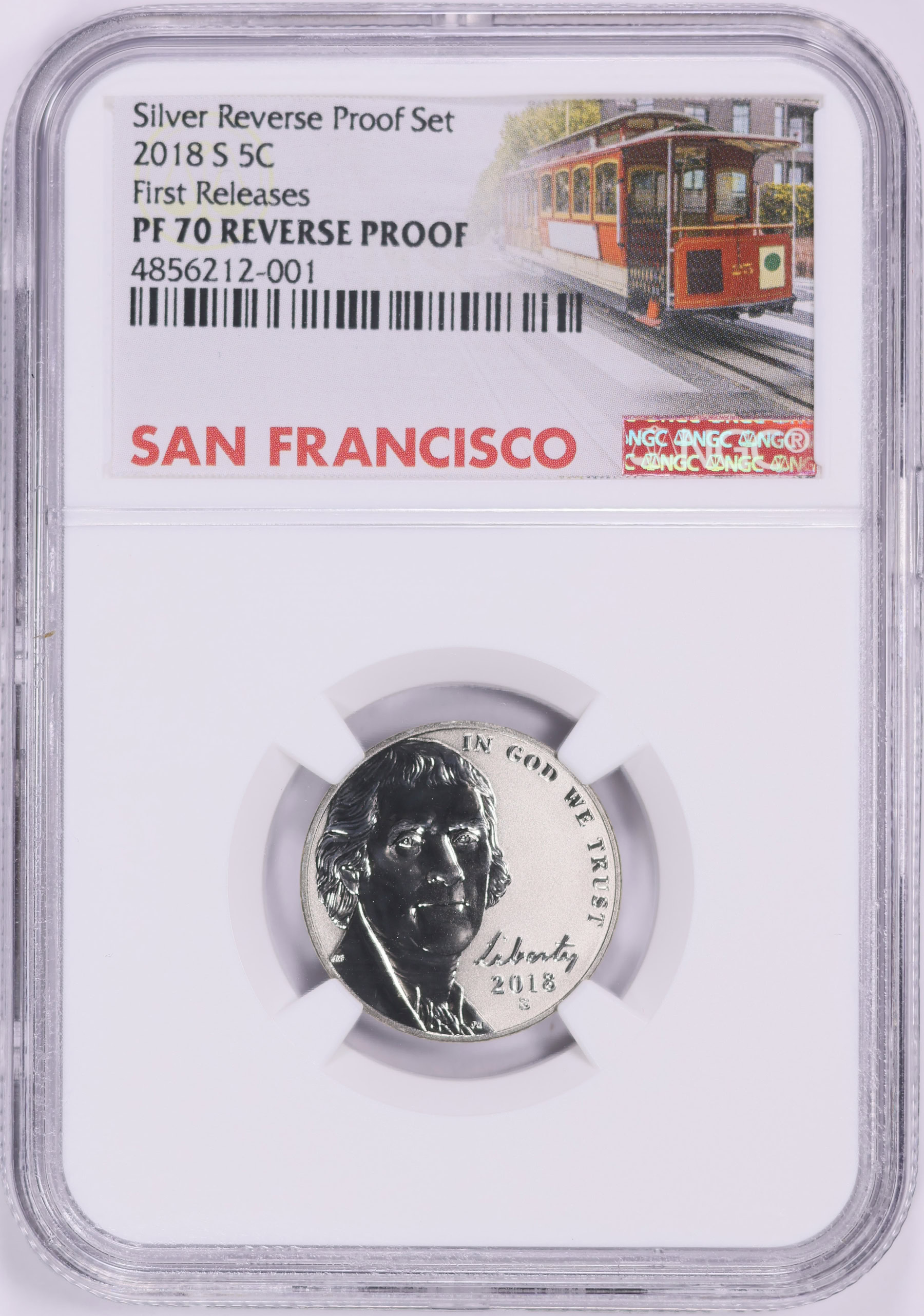 2018-S Jefferson Nickel First Releases (From the 50th Anniversary ...