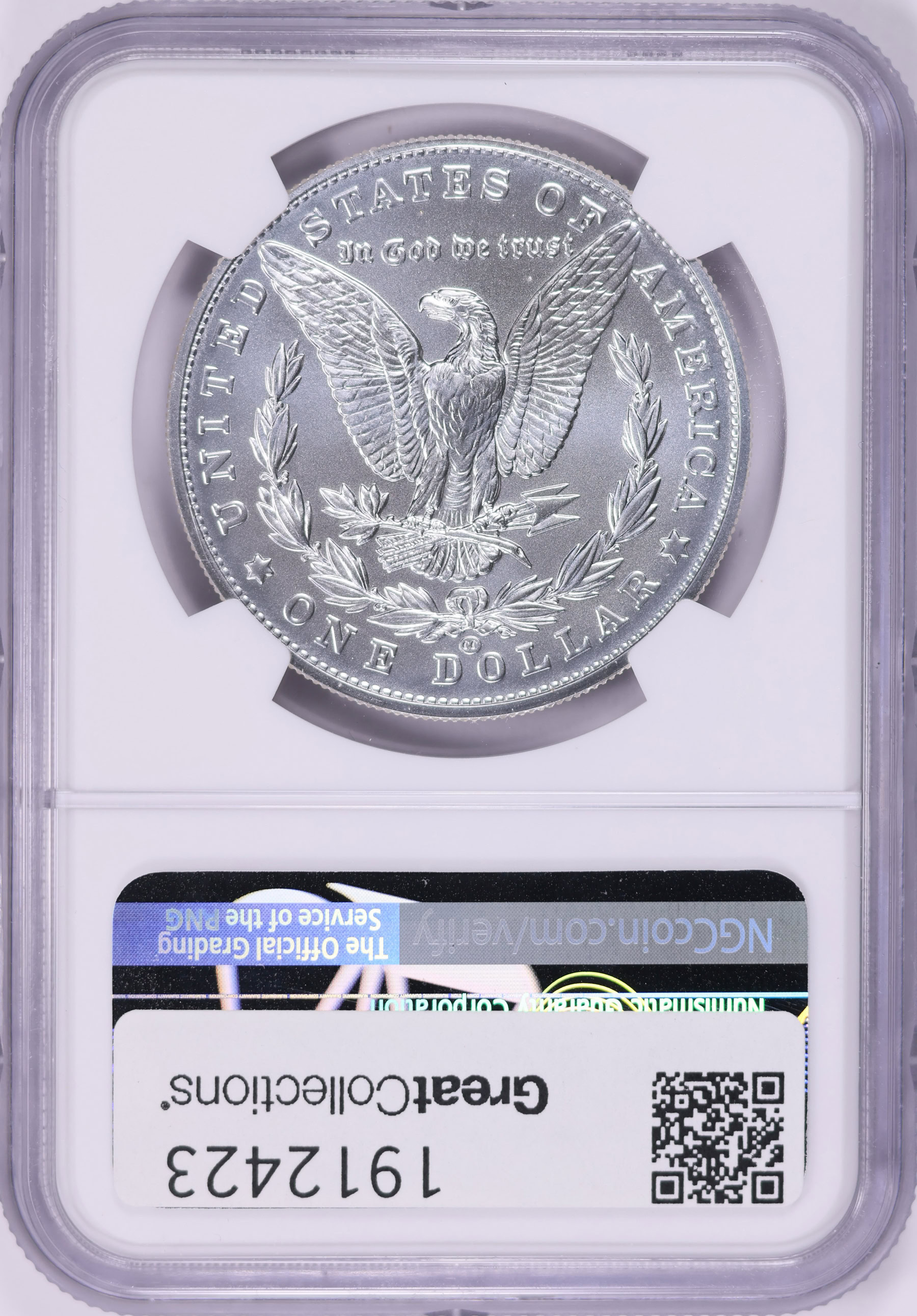 2021-CC Morgan Silver Dollar CC Privy 100th Anniversary NGC MS-70 (Item ...