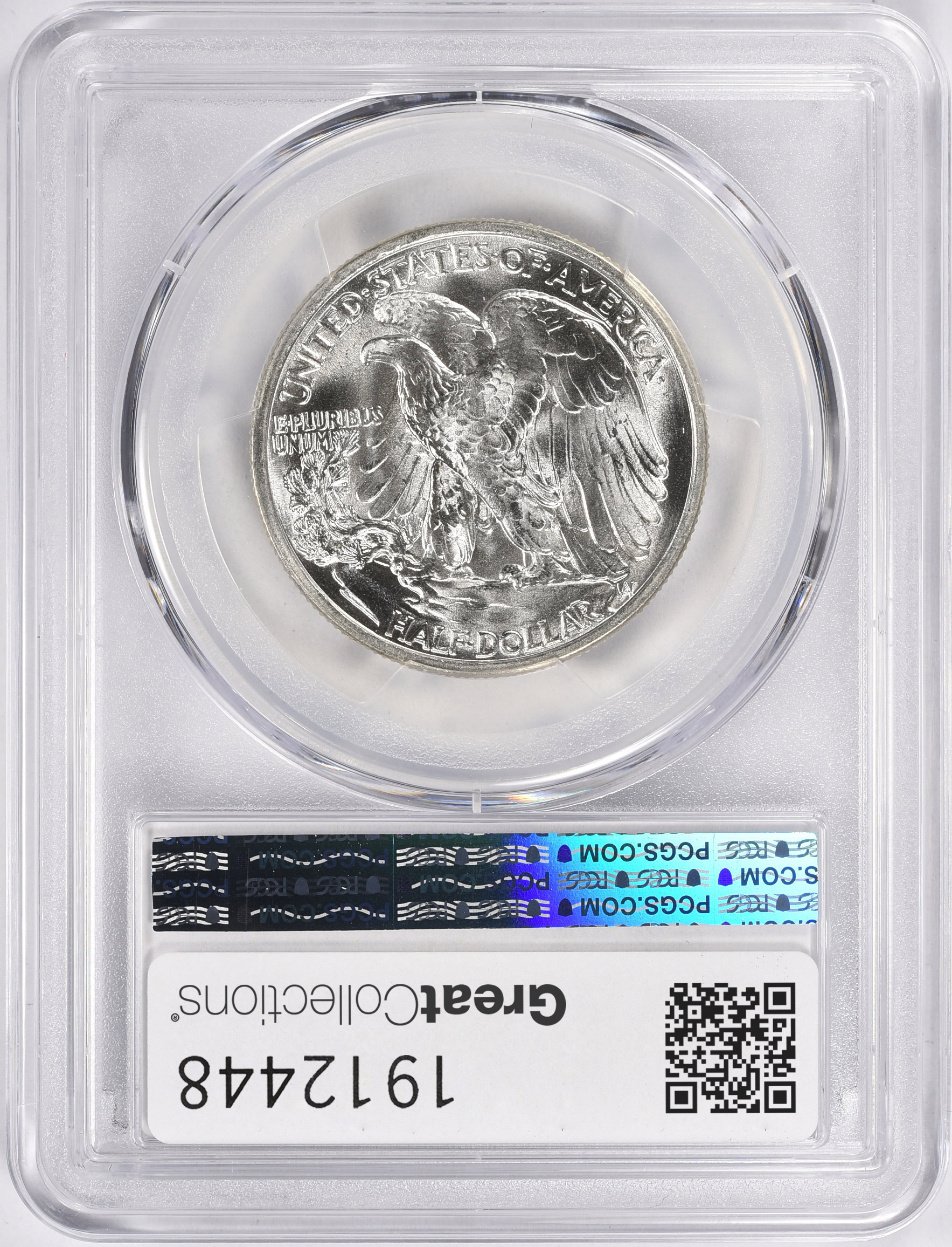 1937 Walking Liberty Half Dollar PCGS MS-65 (Item 1912448 ...