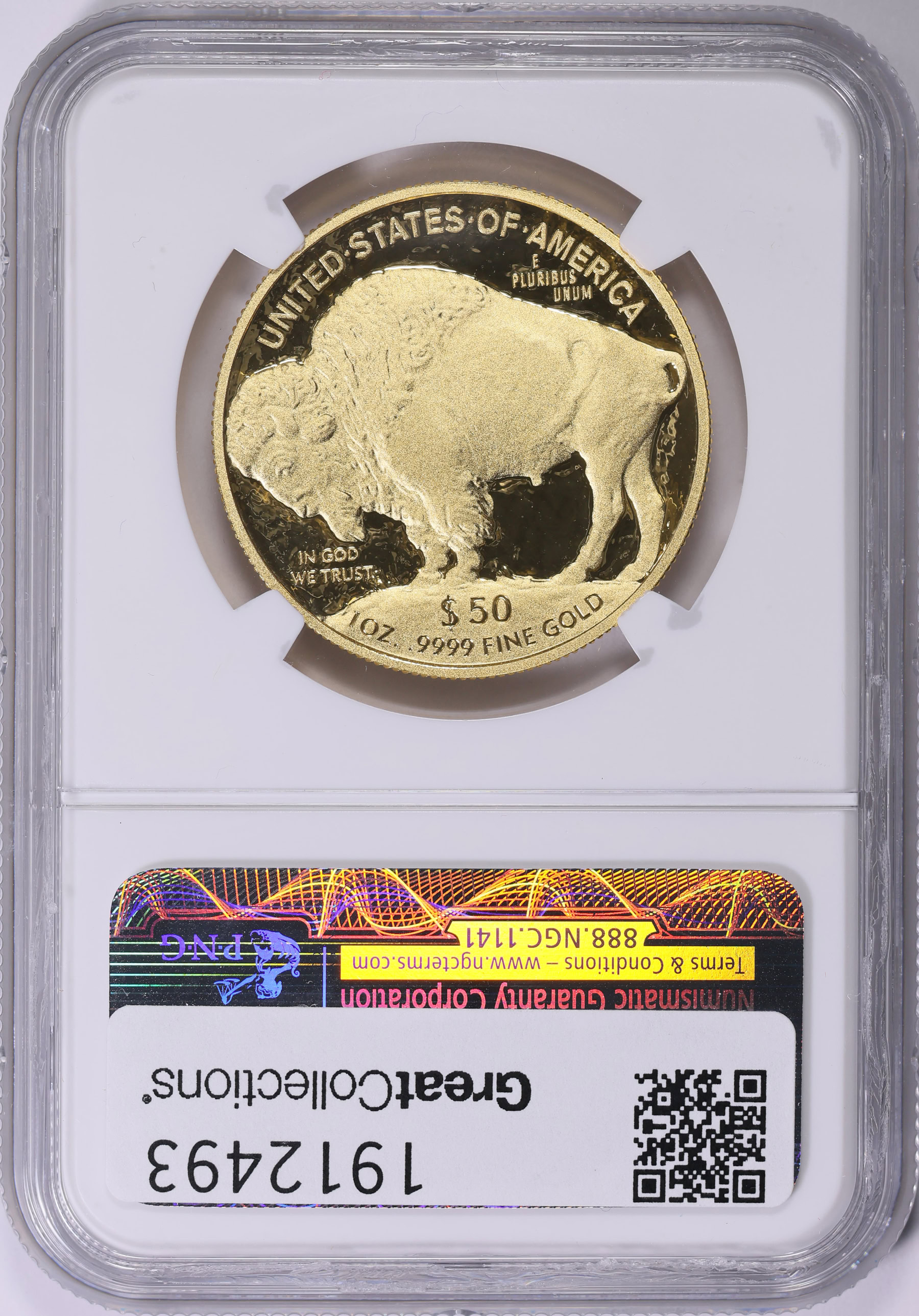 2013-W $50 One-Ounce Gold American Buffalo Chicago ANA Releases NGC ...