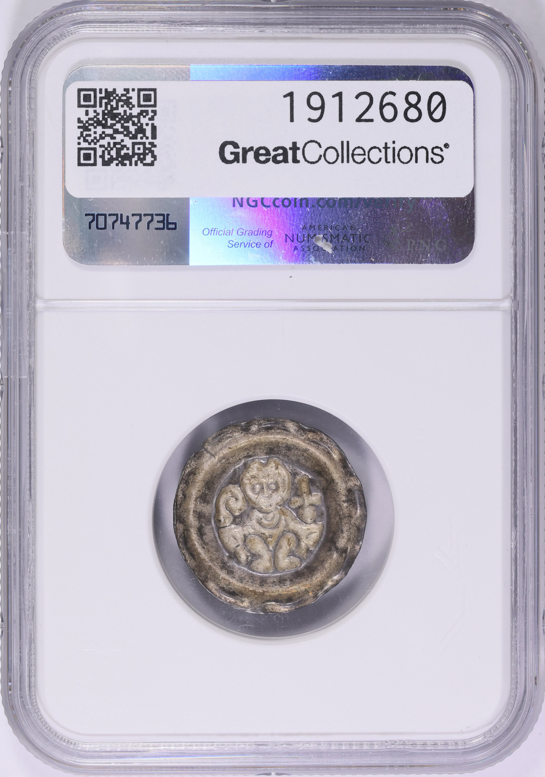 Germany - Augsburg ND (1250-86) Silver Bracteate of Hartmann Von ...