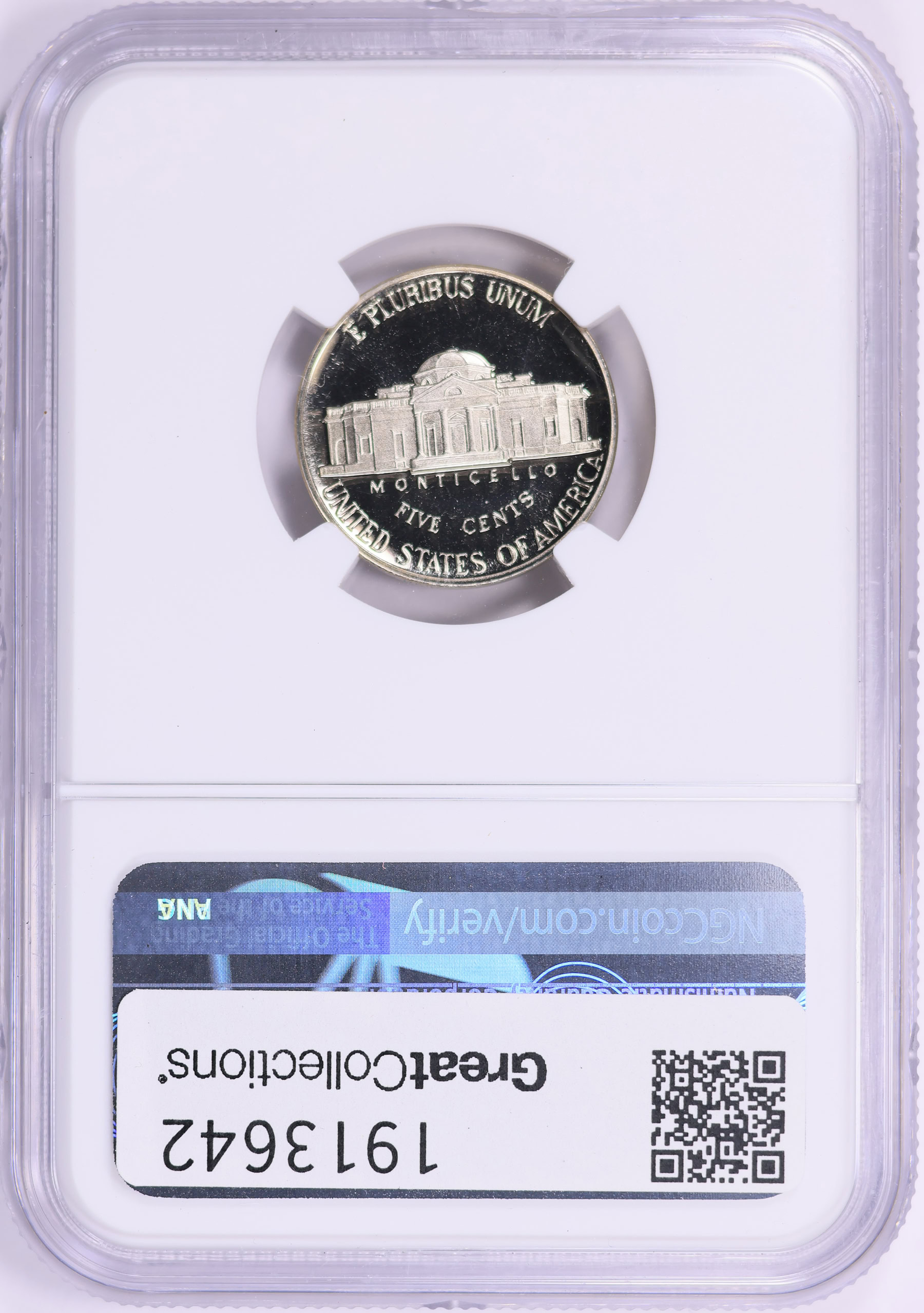 1982-S Jefferson Nickel NGC Proof-70 UC (Item 1913642 ...