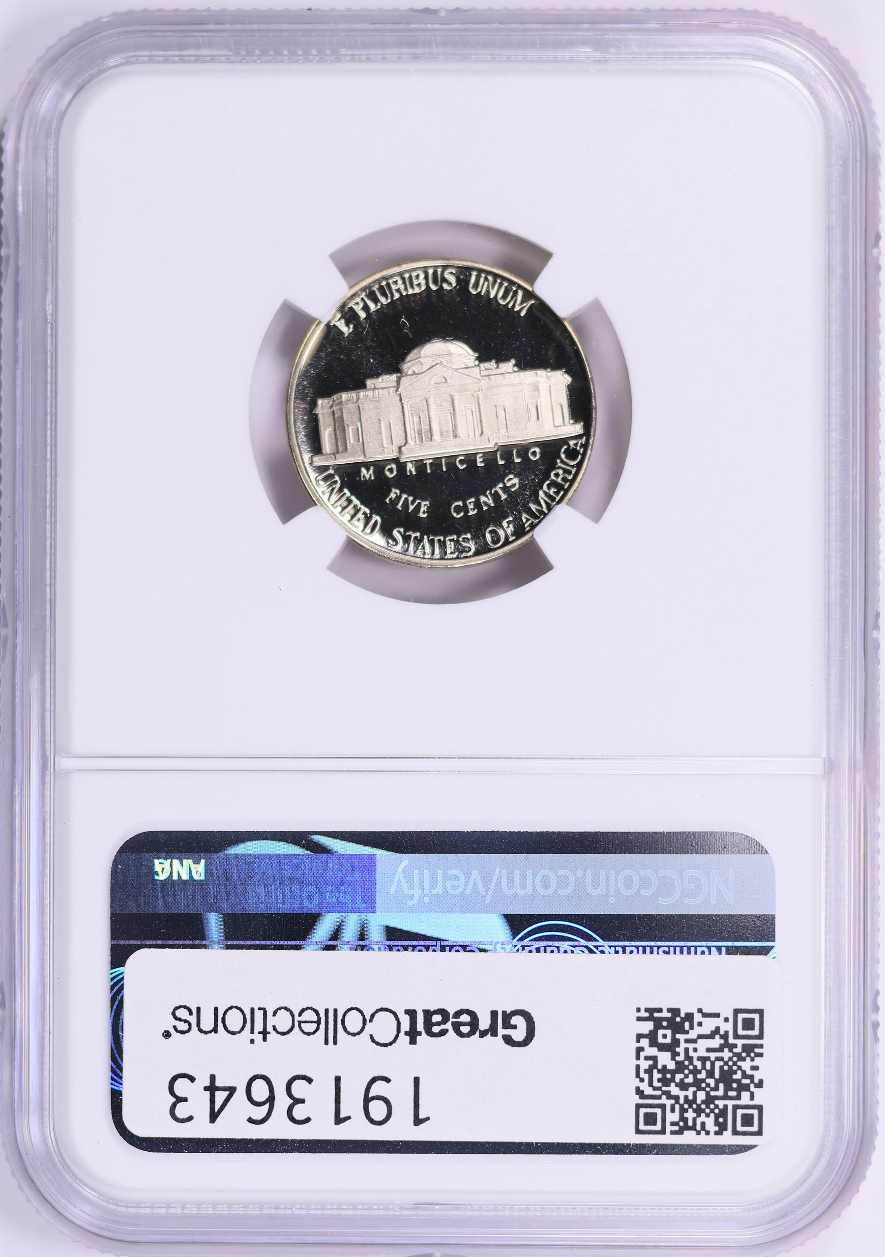 1982-S Jefferson Nickel NGC Proof-70 UC (Item 1913643 ...