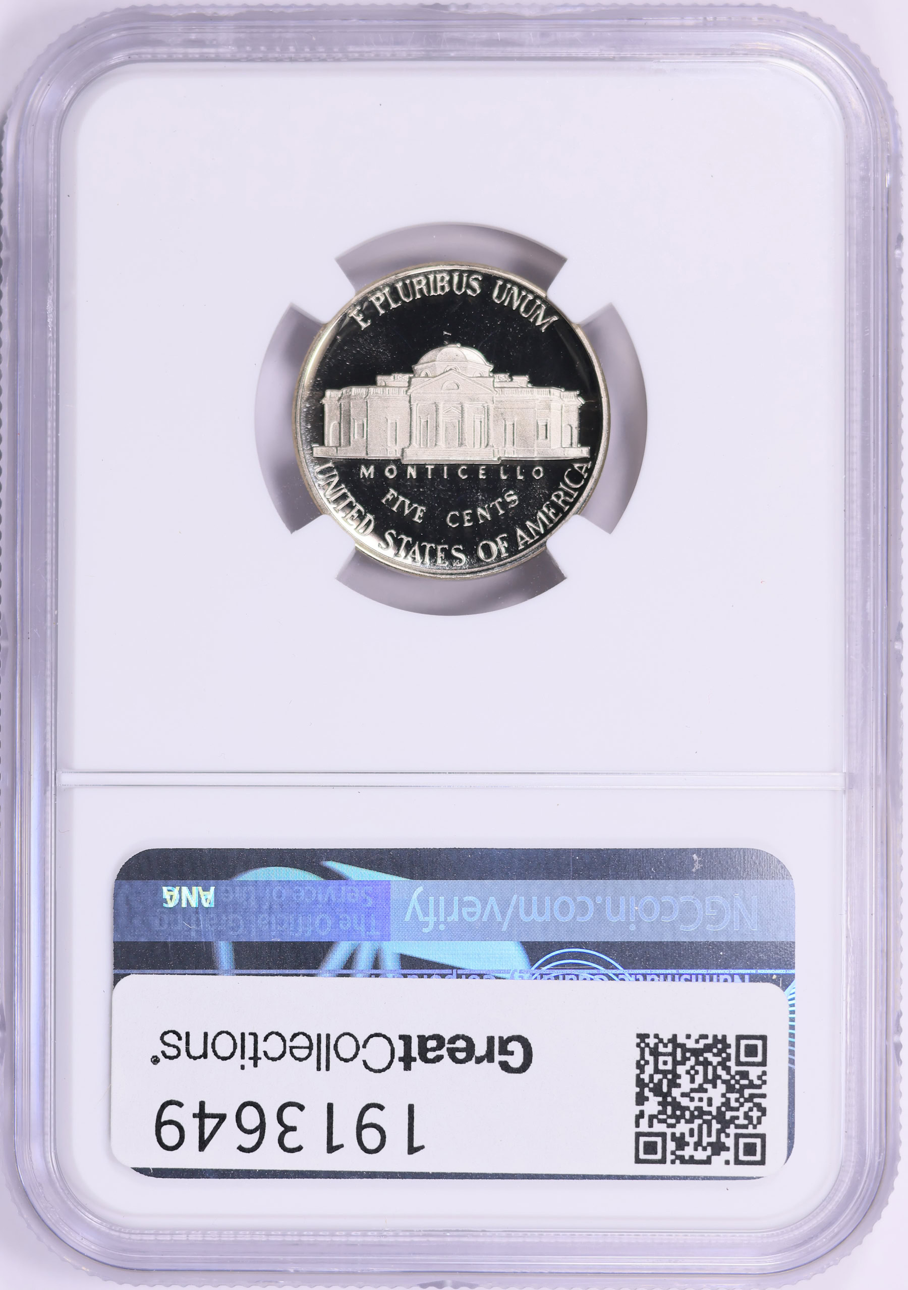 1982-S Jefferson Nickel NGC Proof-70 UC (Item 1913649 ...