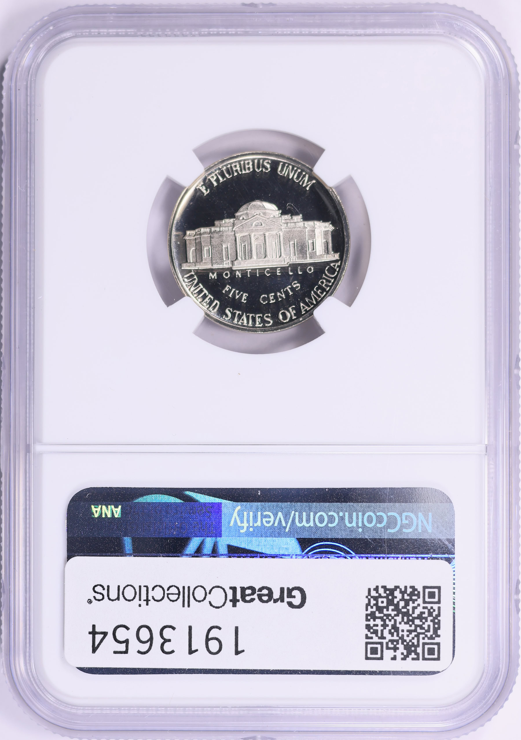 1985-S Jefferson Nickel NGC Proof-70 UC (Item 1913654 ...