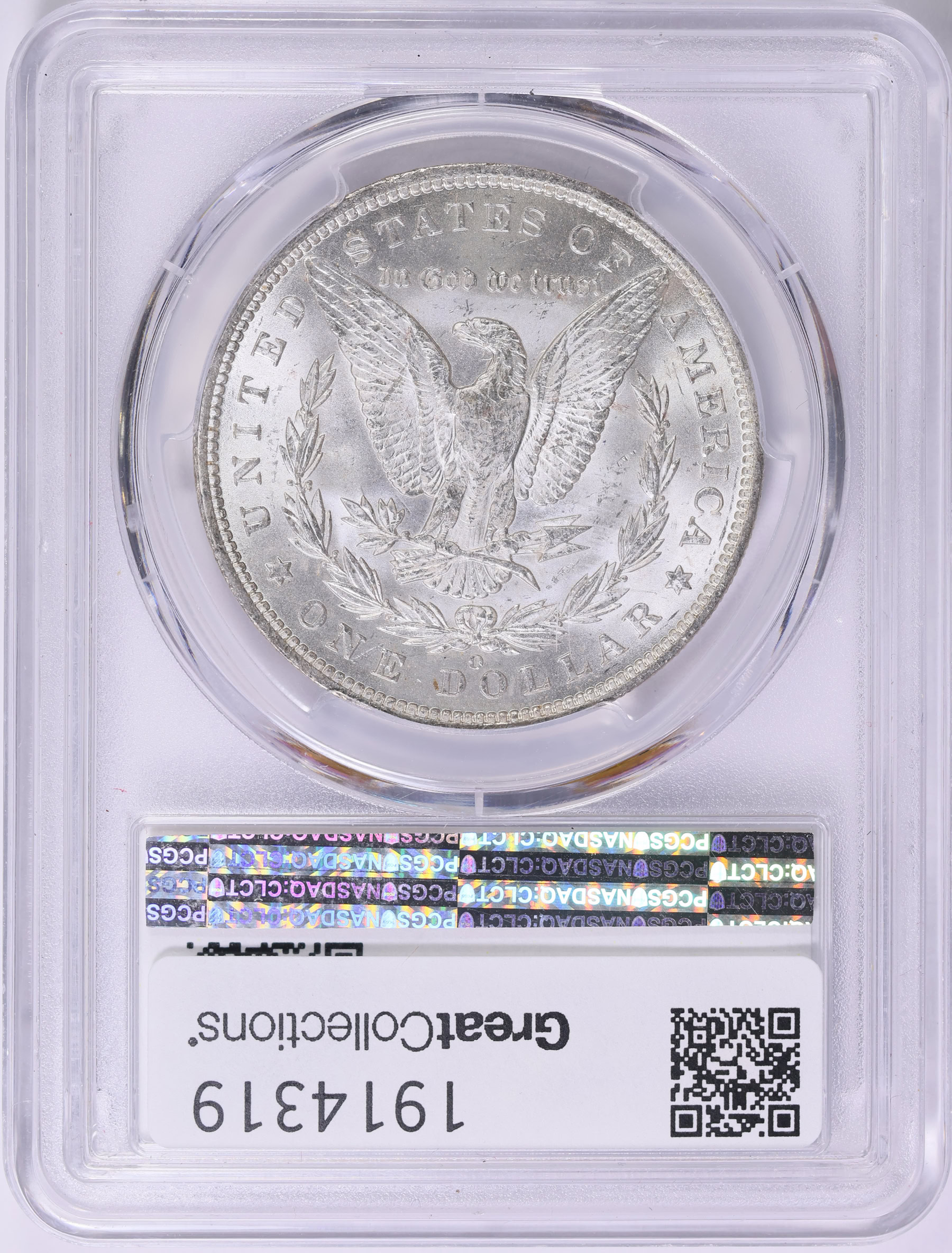 1888-O Morgan Silver Dollar VAM-1B-EDS *Top 100* PCGS MS-62 | PCGS Cert #37193334 ...