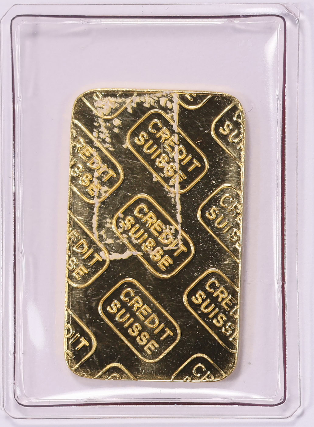 Switzerland ND Gold 5gms Credit Suisse Ingot/Bar Uncertified (AGW = 0. ...