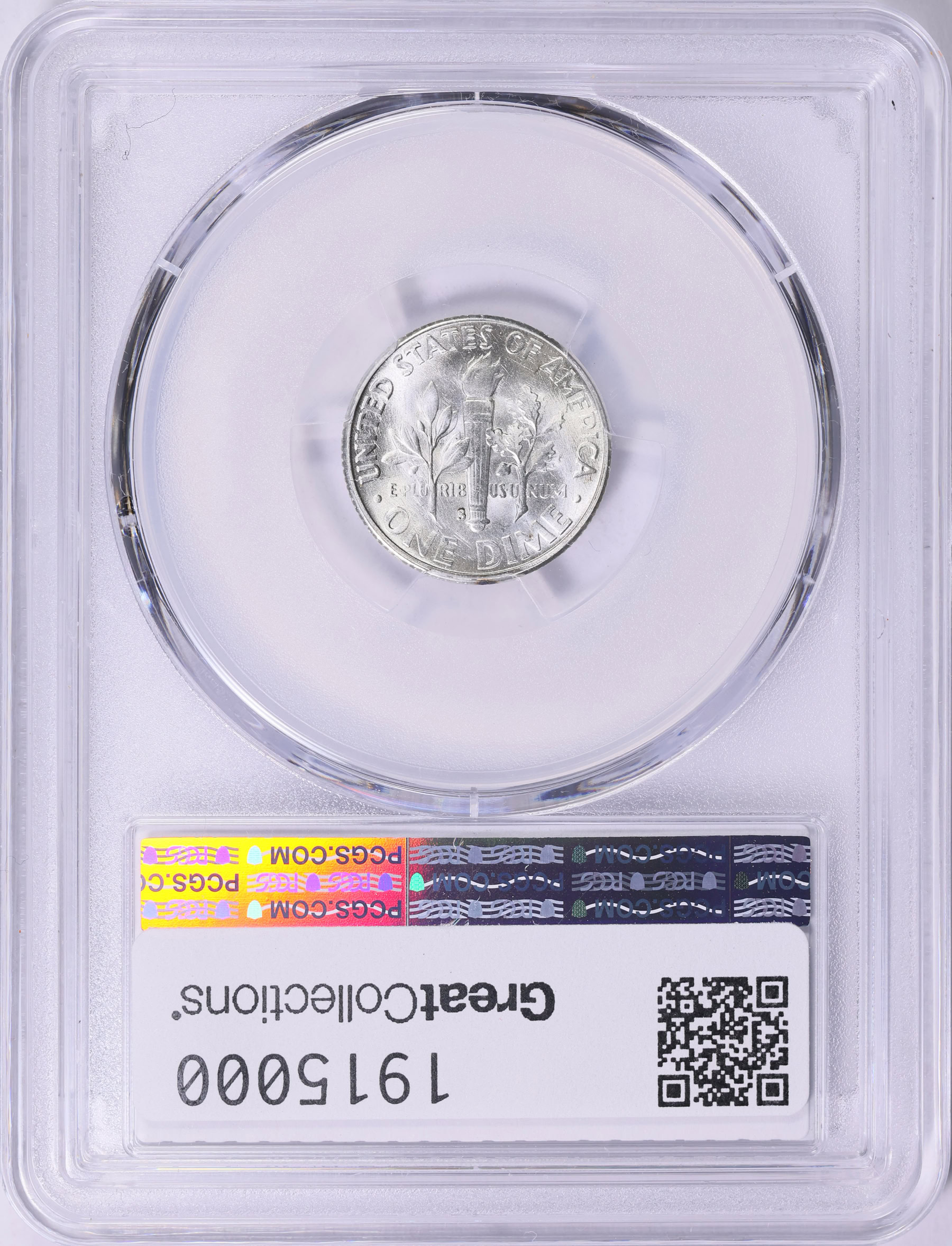 1953-S Roosevelt Dime Acorn FS-901 PCGS MS-67 | PCGS Cert #56092811 ...