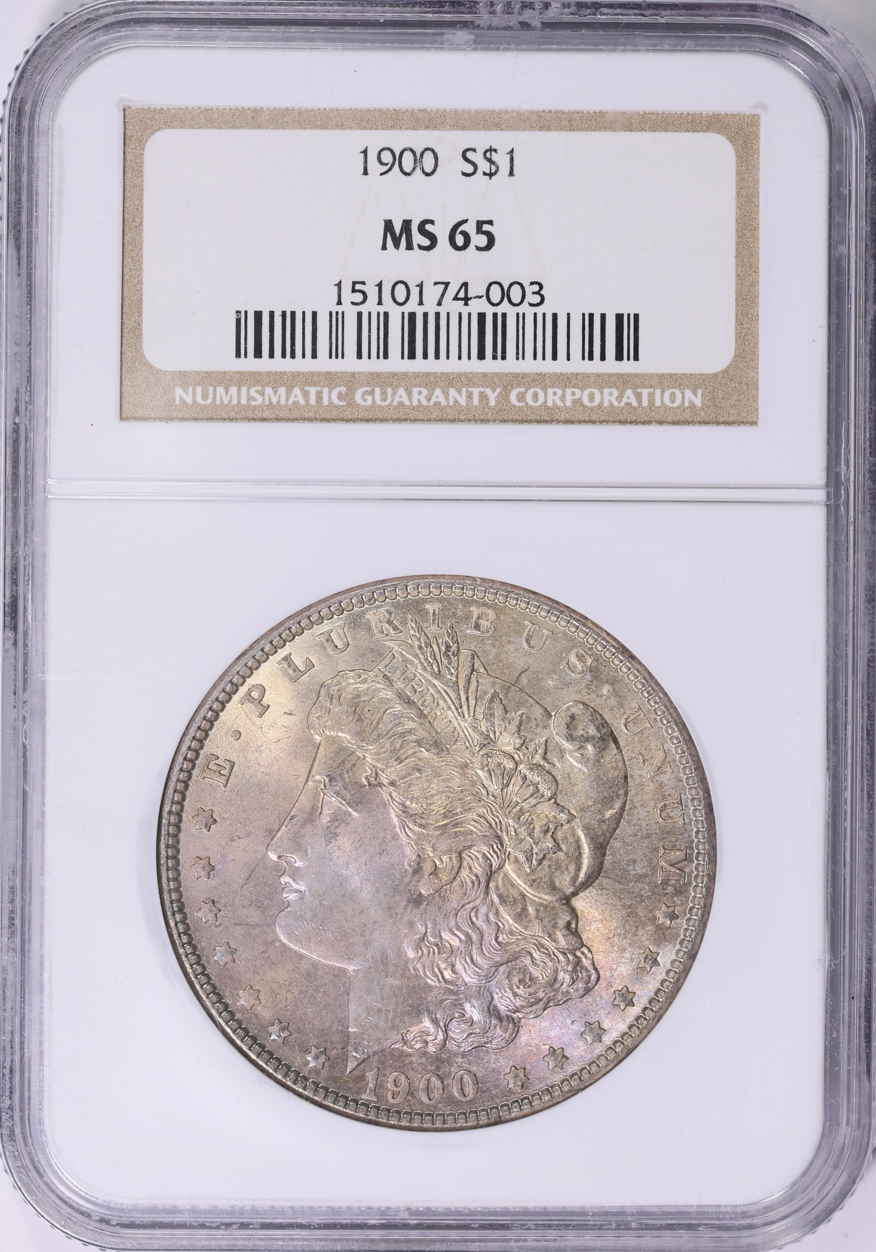 1900 Morgan Silver Dollar NGC MS-65 (Toned) (Item 1915333 ...
