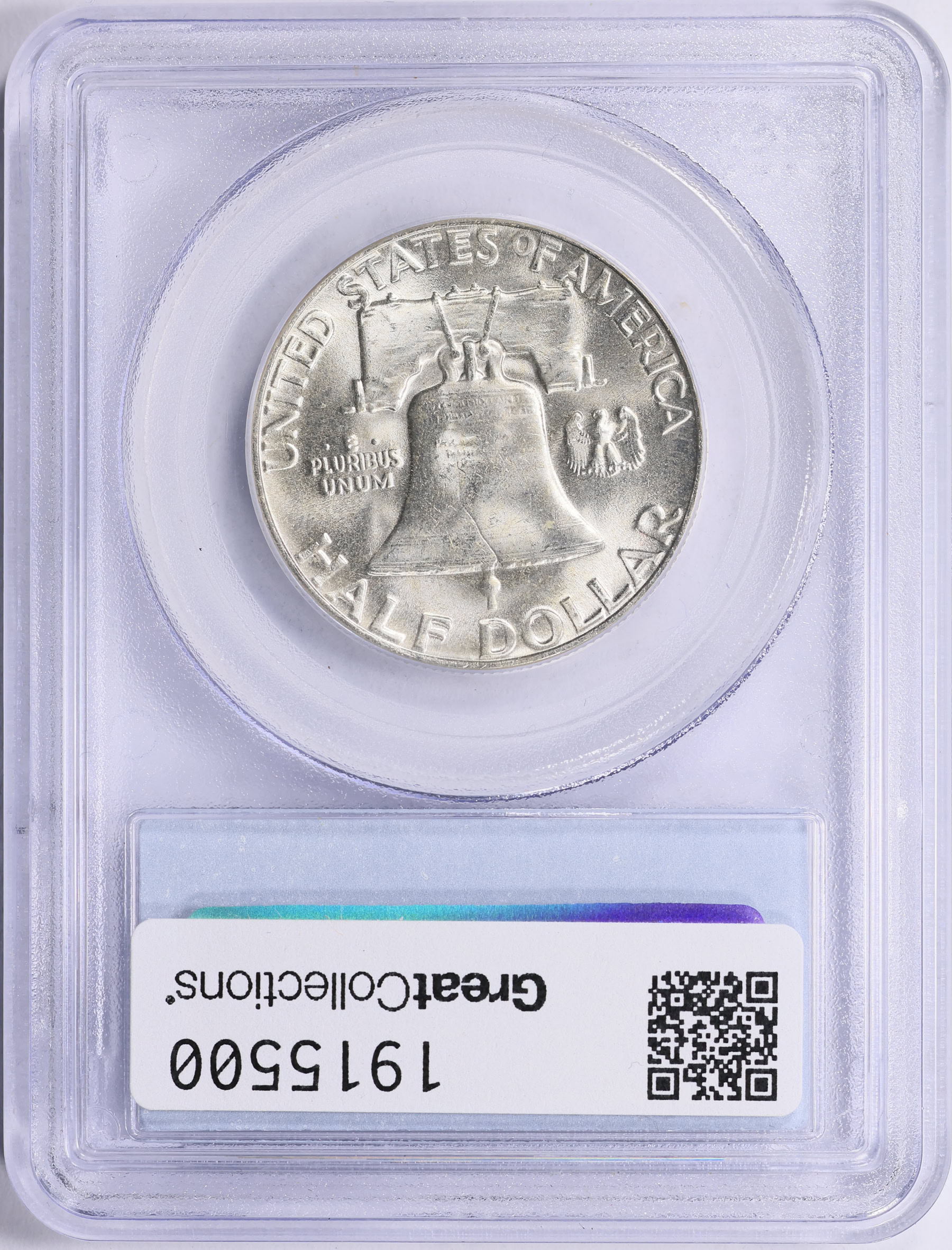 1955 Franklin Half Dollar PCGS MS-64 FBL (Item 1915500 ...