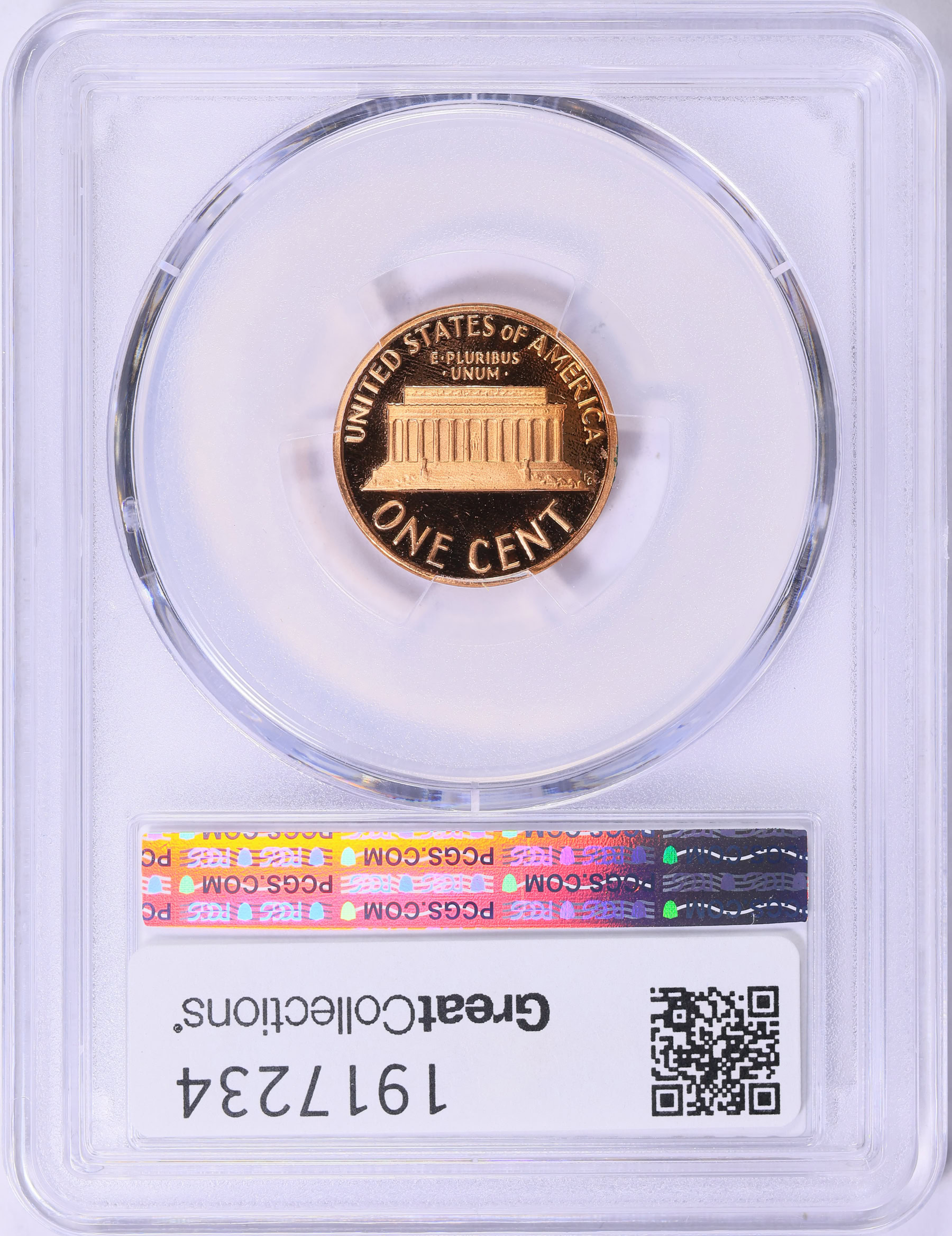 1986-S Lincoln Cent PCGS Proof-69 RD DCAM (Item 1917234 ...