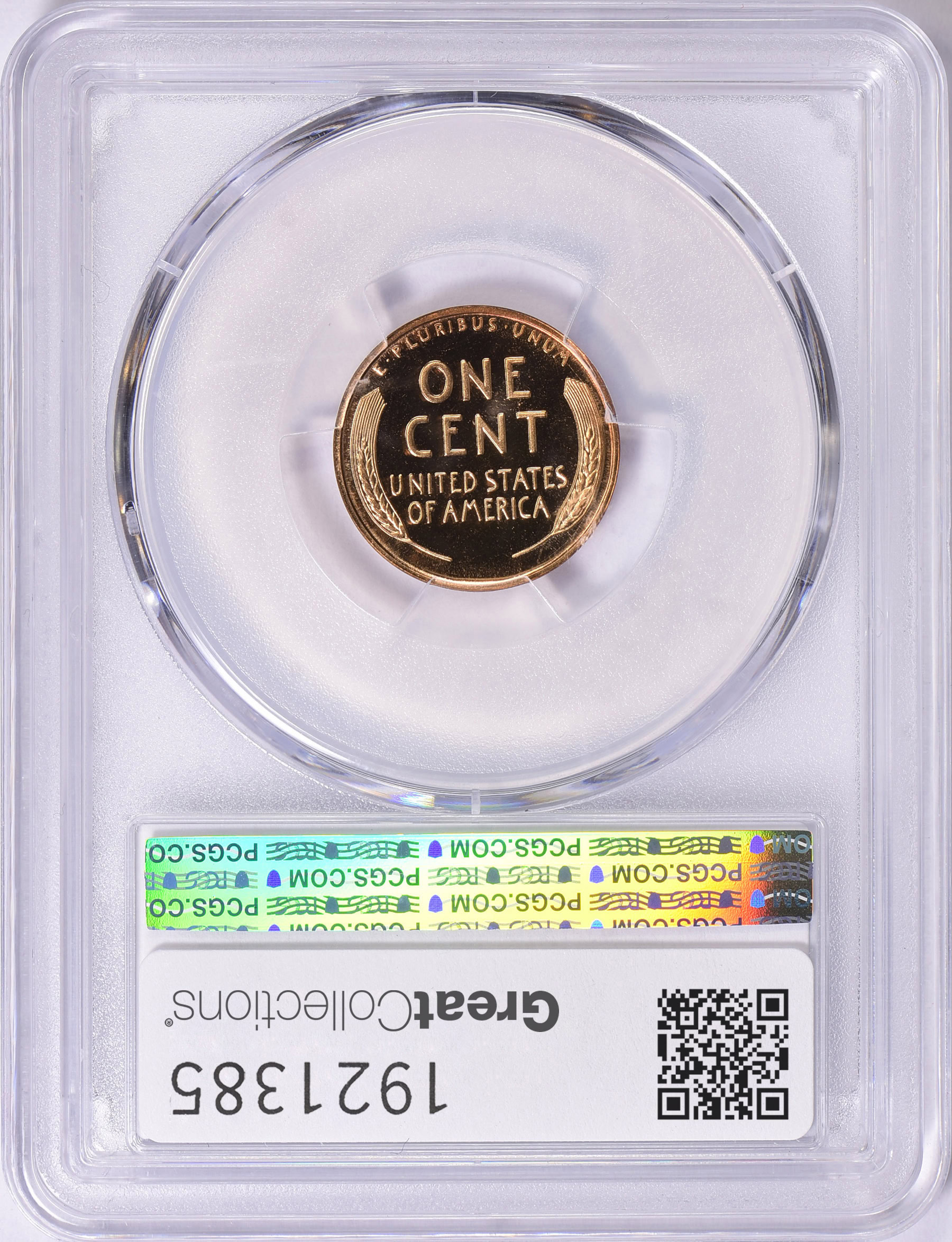 1955 Lincoln Cent PCGS Proof-68 DCAM (Item 1921385) | GreatCollections ...