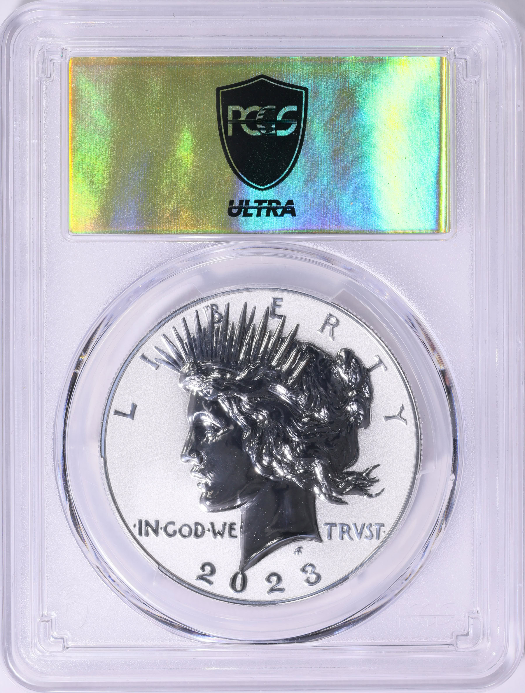 2023-S Peace Silver Dollar Reverse Proof PCGS Proof-70 (Ultra Breaks ...