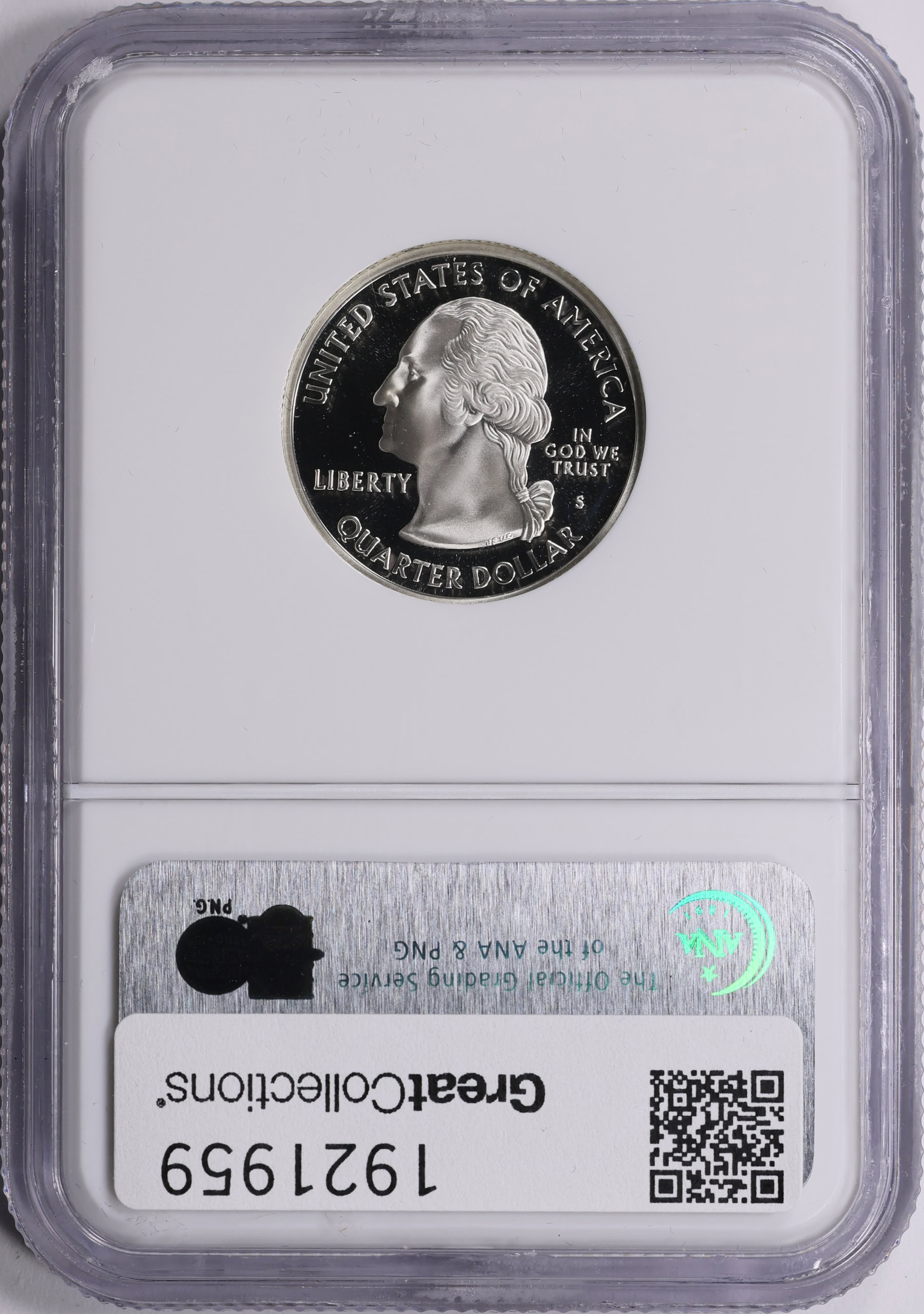 2006-S State Quarter Nevada Silver NGC Proof-70 UC (Item 1921959 ...