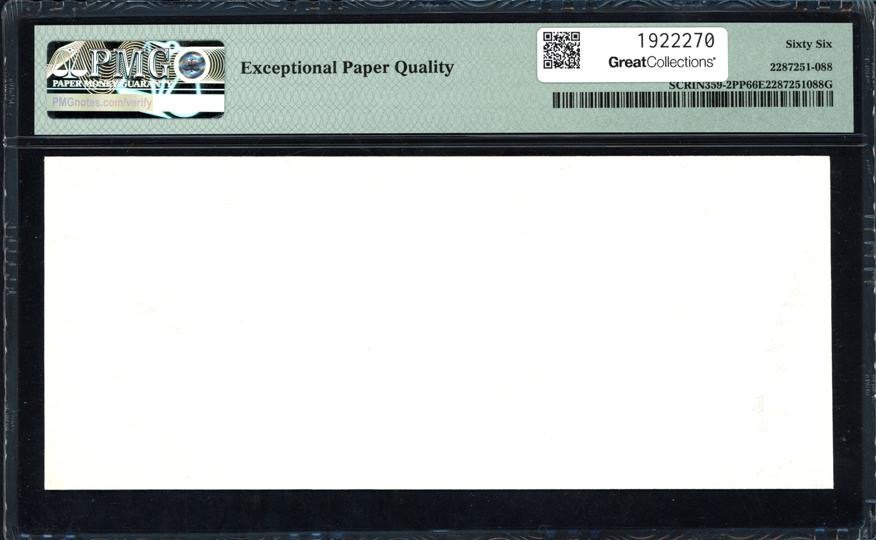 1850s LaFayette, Indiana Pioneer Association $2 Proprietary Proof Note ...