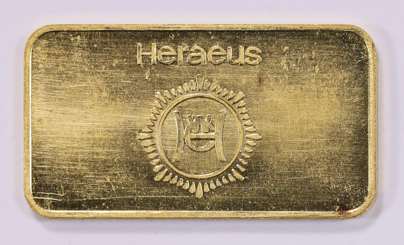 ND Gold 1/2oz Republic National Bank of New York Ingot/Bar Uncertified ...