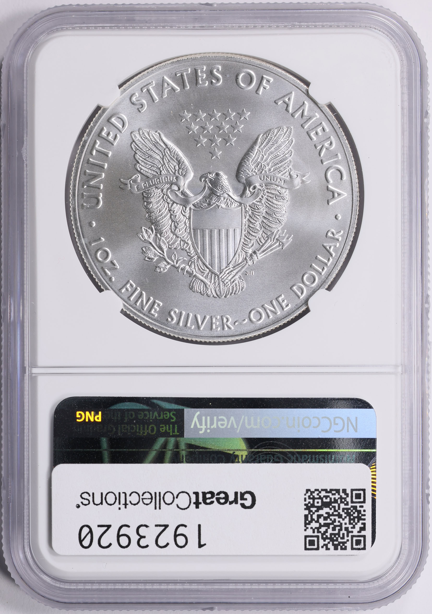 2021 $1 Silver Eagle Type 1 Last Day of Production NGC MS-70 (Premier ...