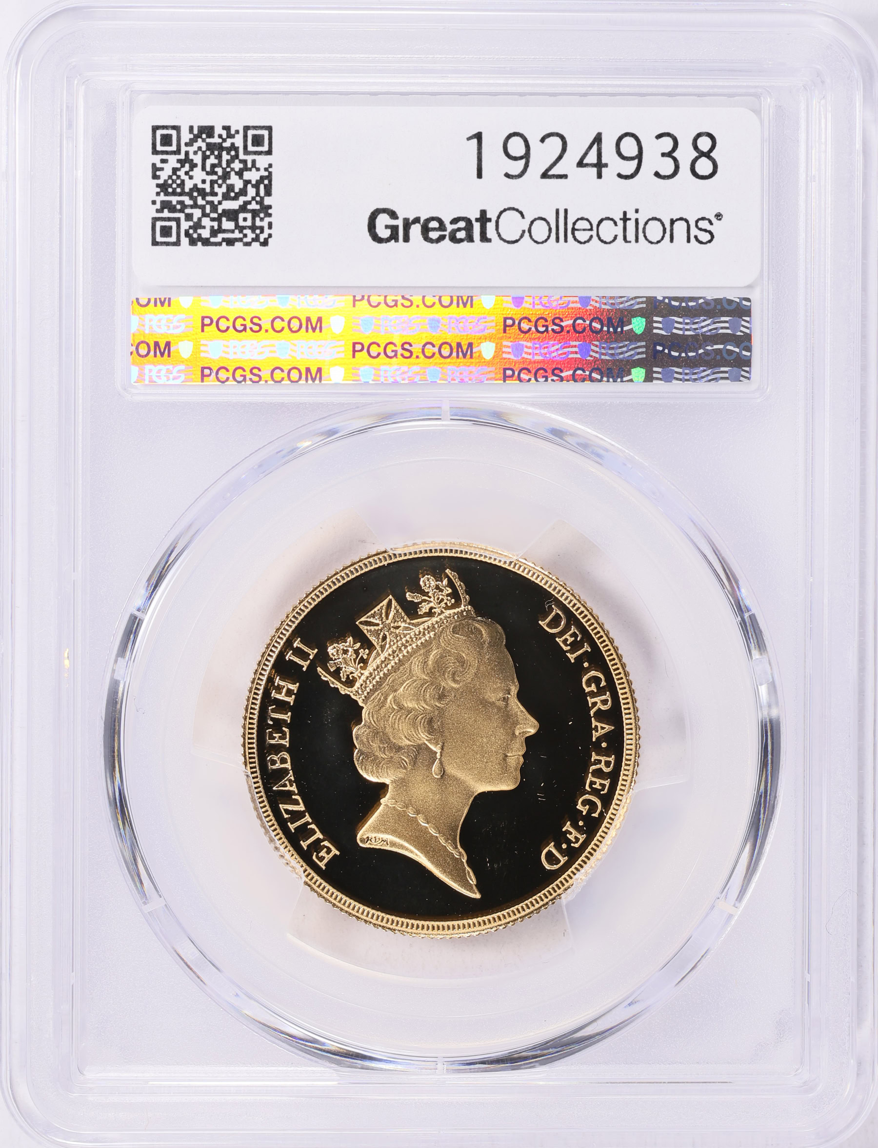 Great Britain 1988 Gold £2 St. George KM-944 PCGS Proof-69 DCAM (AGW ...