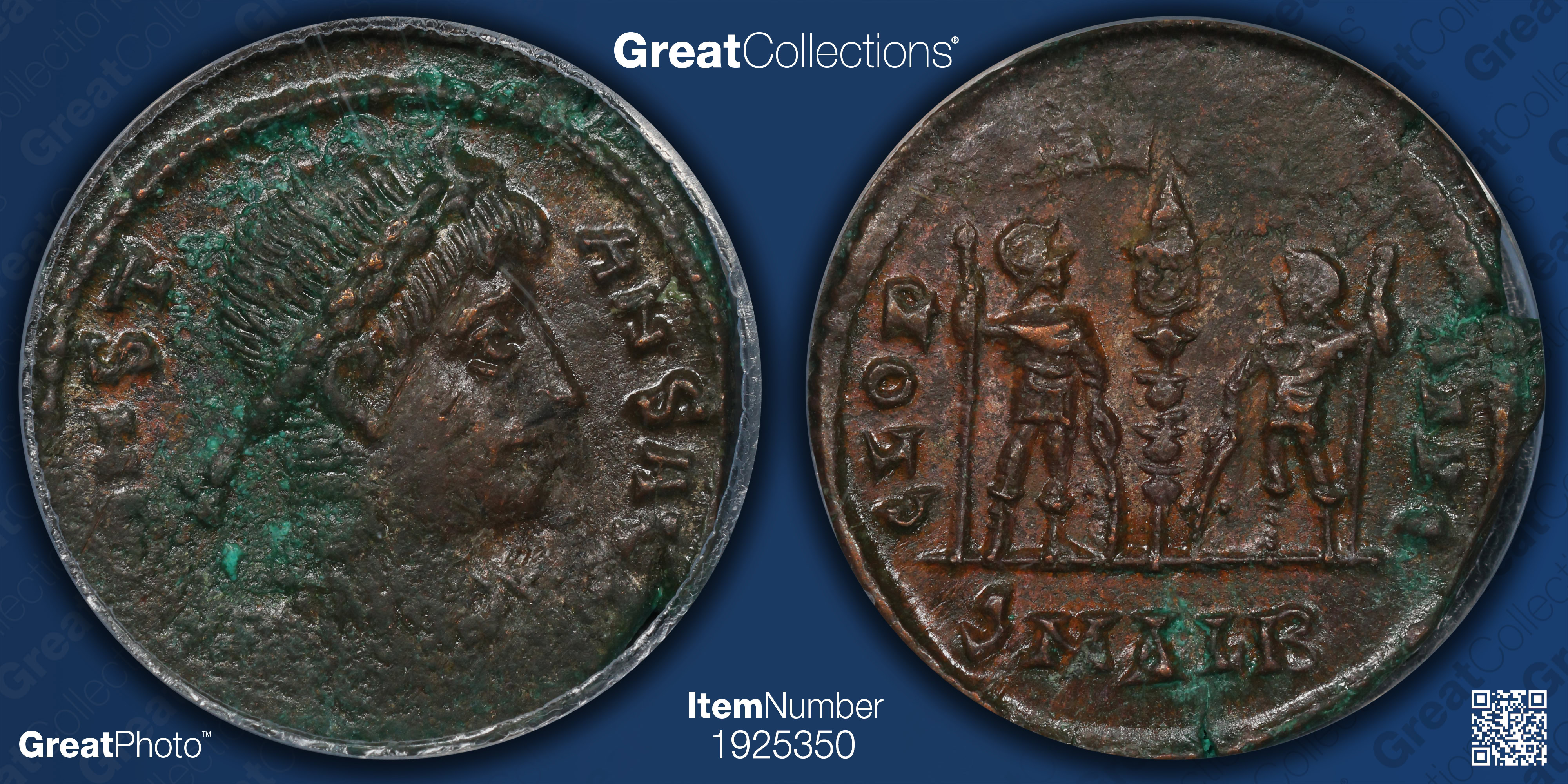 Ancient Roman Empire, Constans I (A.D. 337-350) c.A.D. 337-340 AE 16mm ...